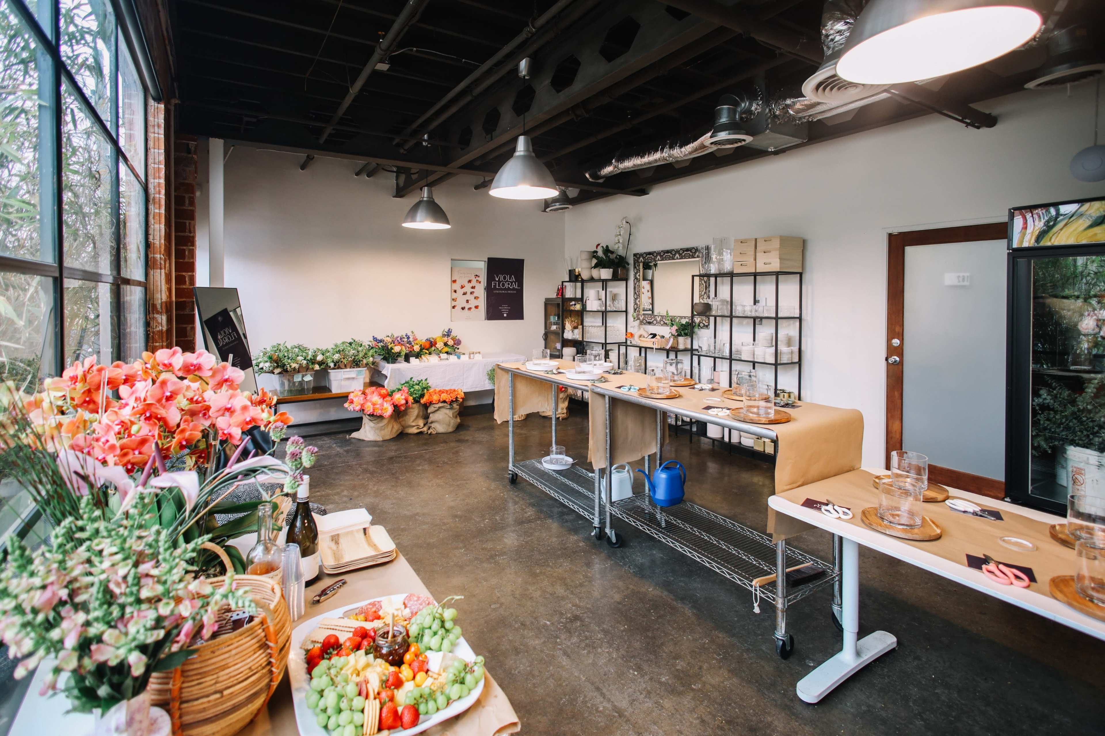 Santa Monica Design Studio Filled With Flowers and Natural Light, Santa ...