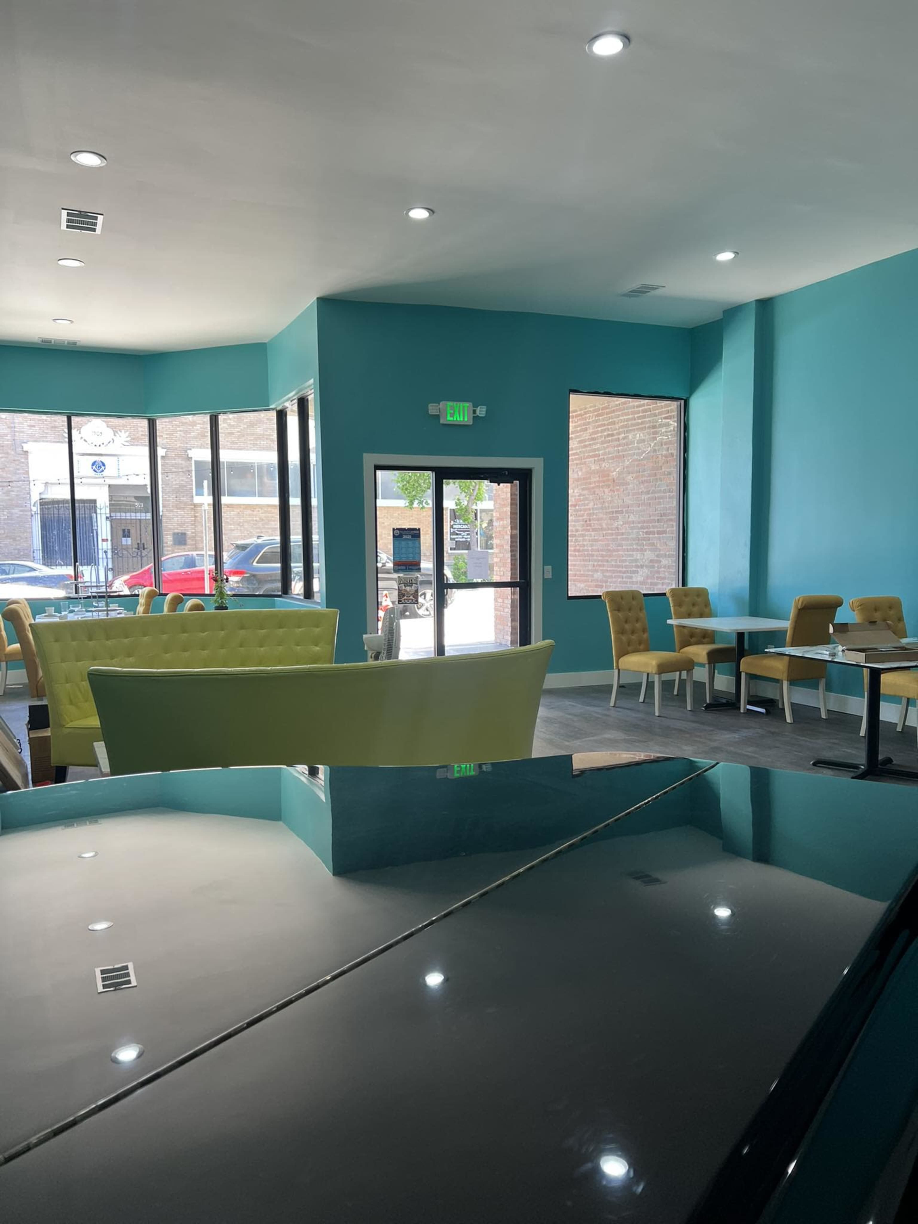 The Hen and Drake Modern Tearoom | Bright and Bold Restaurant with a ...