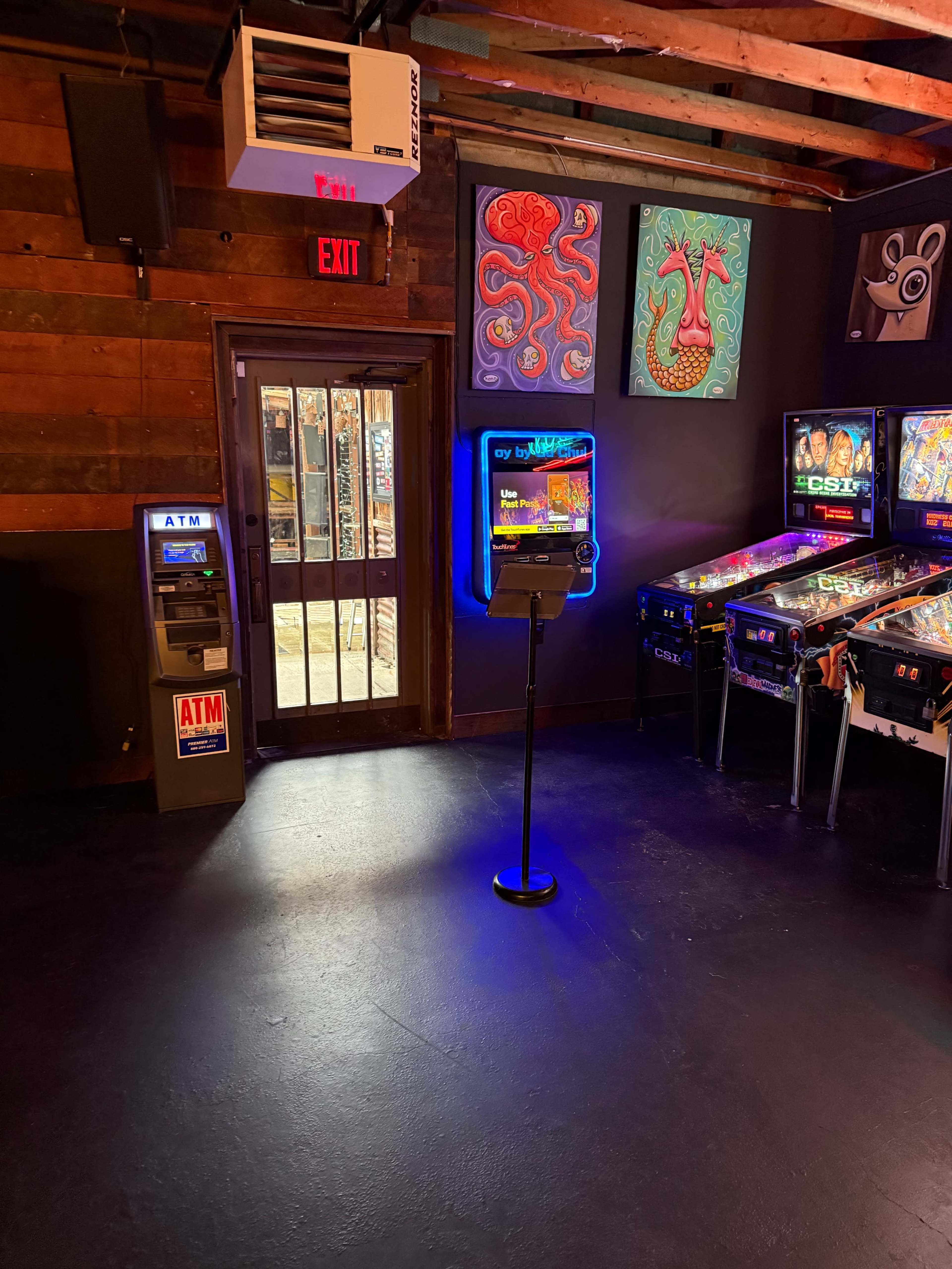 TIM's Tavern | Rustic Bar + Stage Venue with Pinball Arcade in White ...