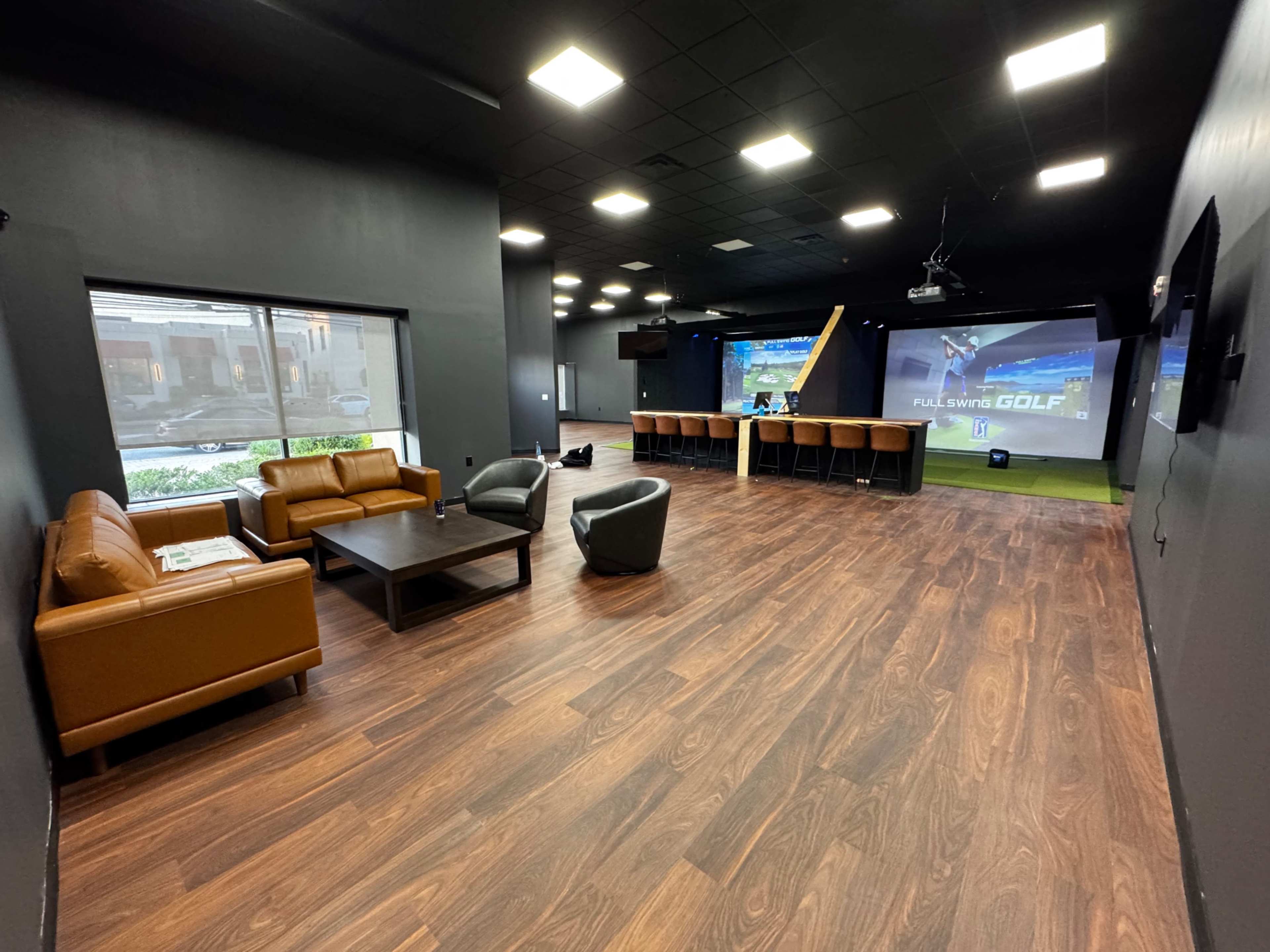 The Back Nine Golf | Modern, Upscale Golf Simulator Facility ...
