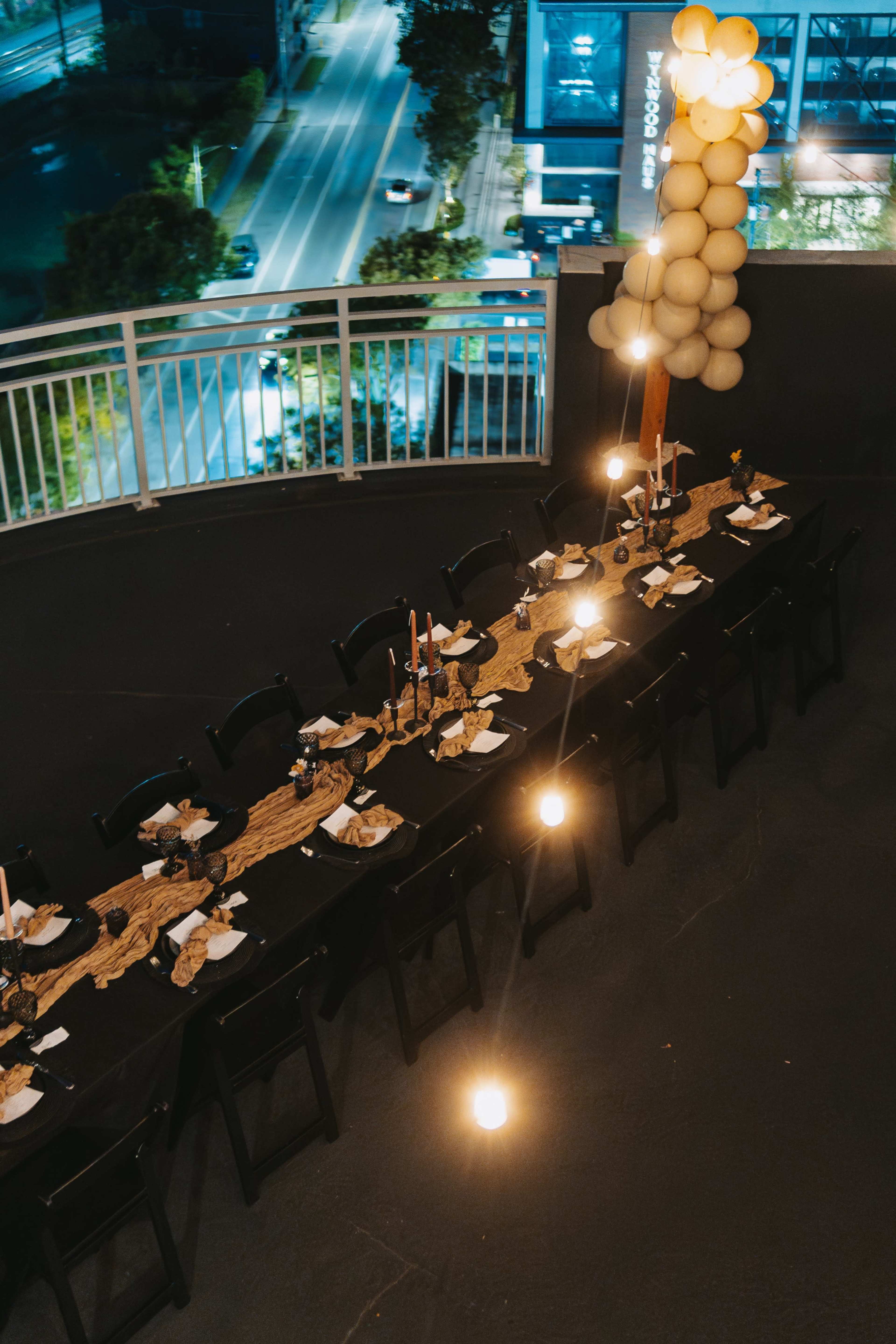 The Terrace | Giant Urban Industrial Style Loft Terrace with Skyline ...