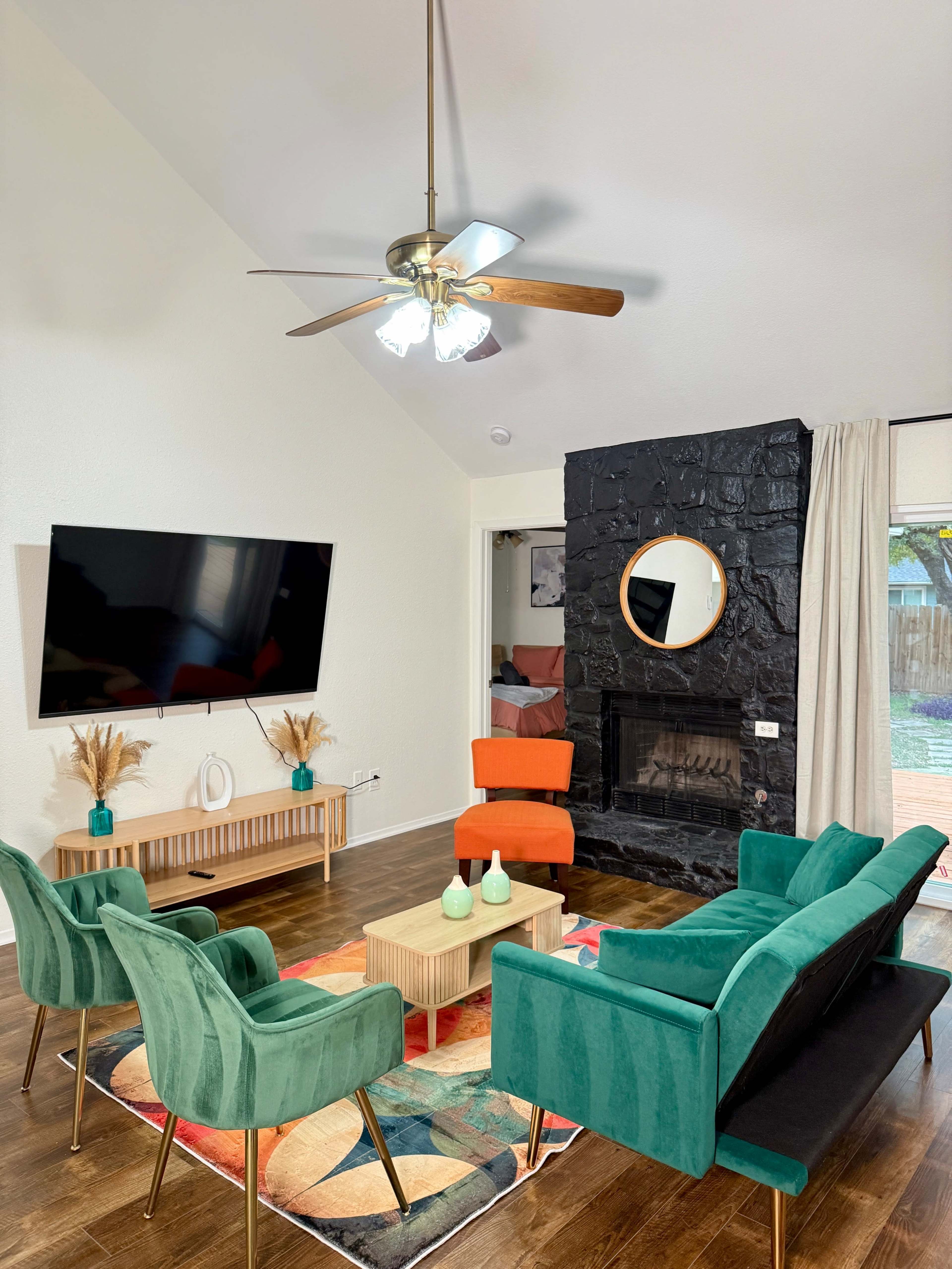 Bright & Colorful Home Near the Domain, Austin, TX | Off-Site | Peerspace