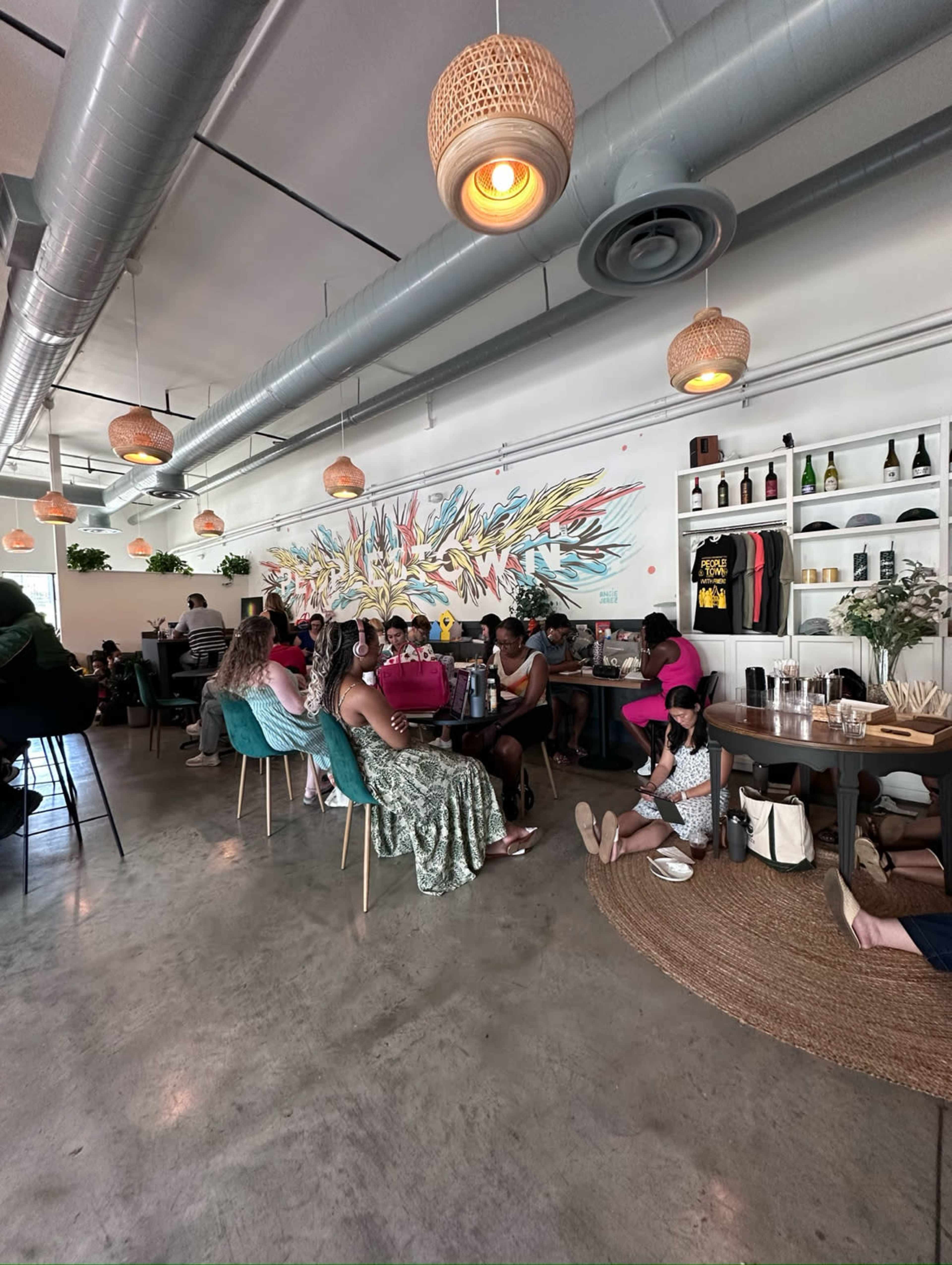 Peoples Town Coffee Bar | Charming Coffee Shop with Modern Design and ...