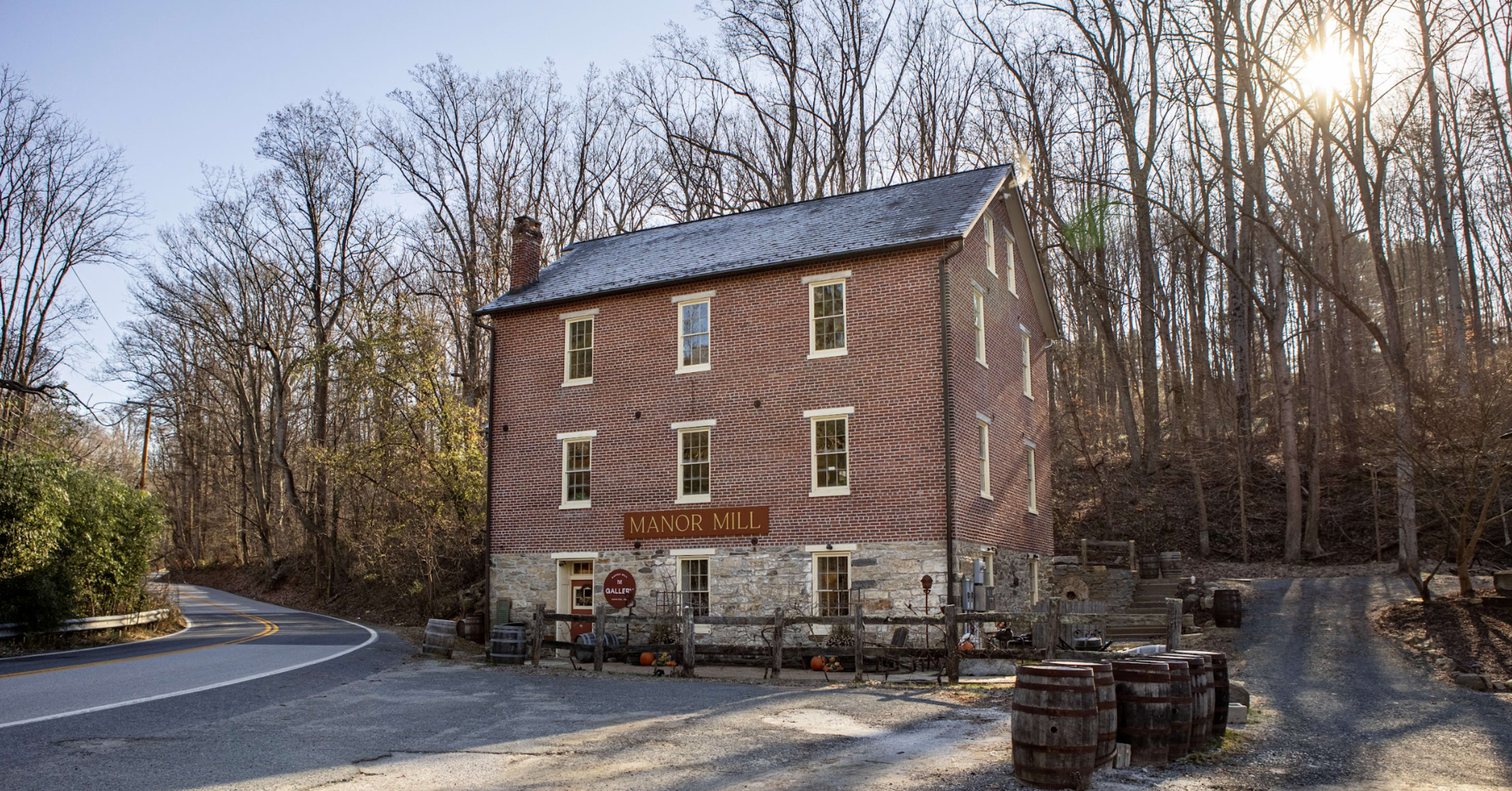 Restored Grist Mill in rural northern Baltimore County, Monkton, MD ...