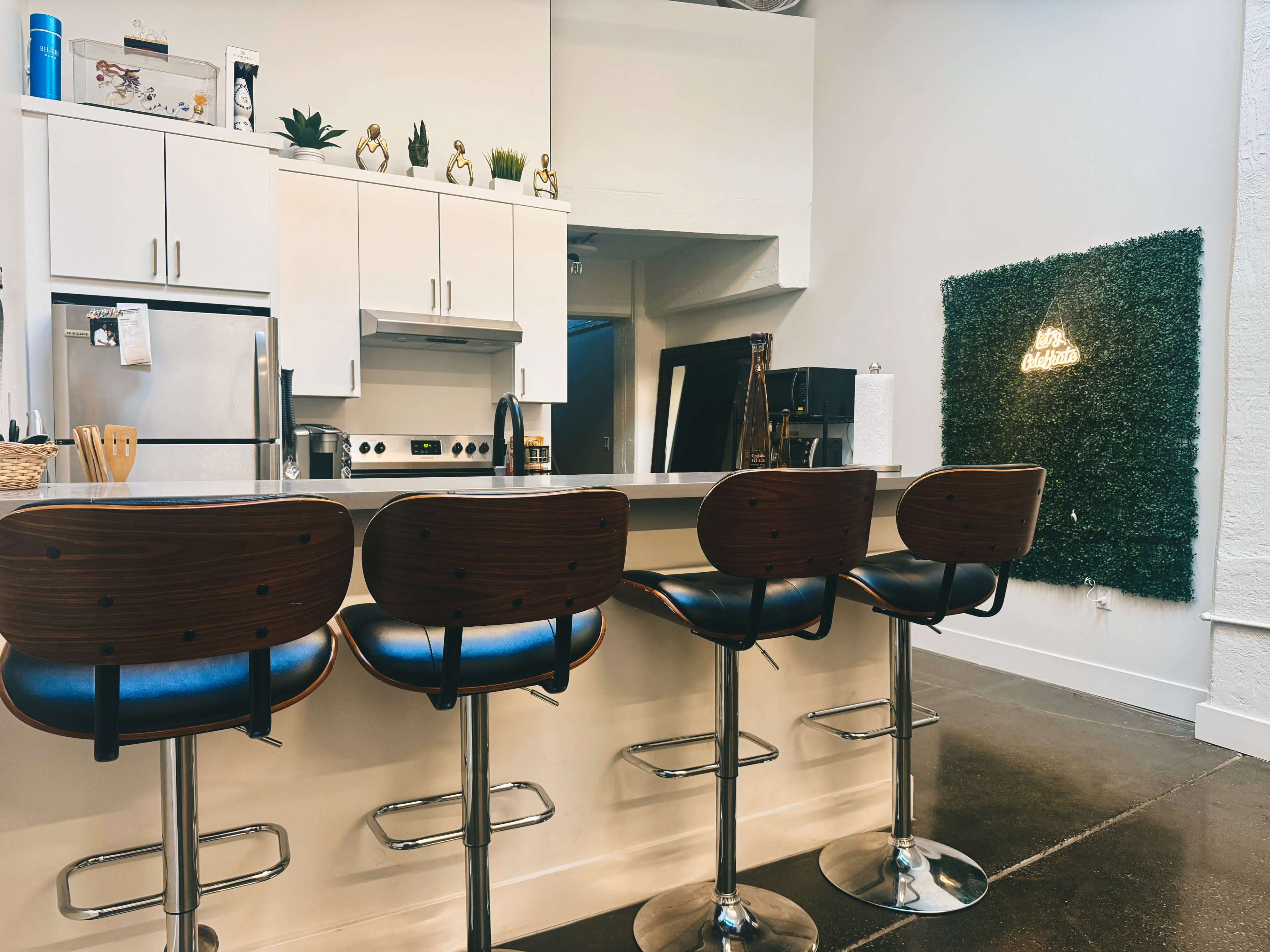 "Host your next event in our modern, spacious concrete loft! This fully ...