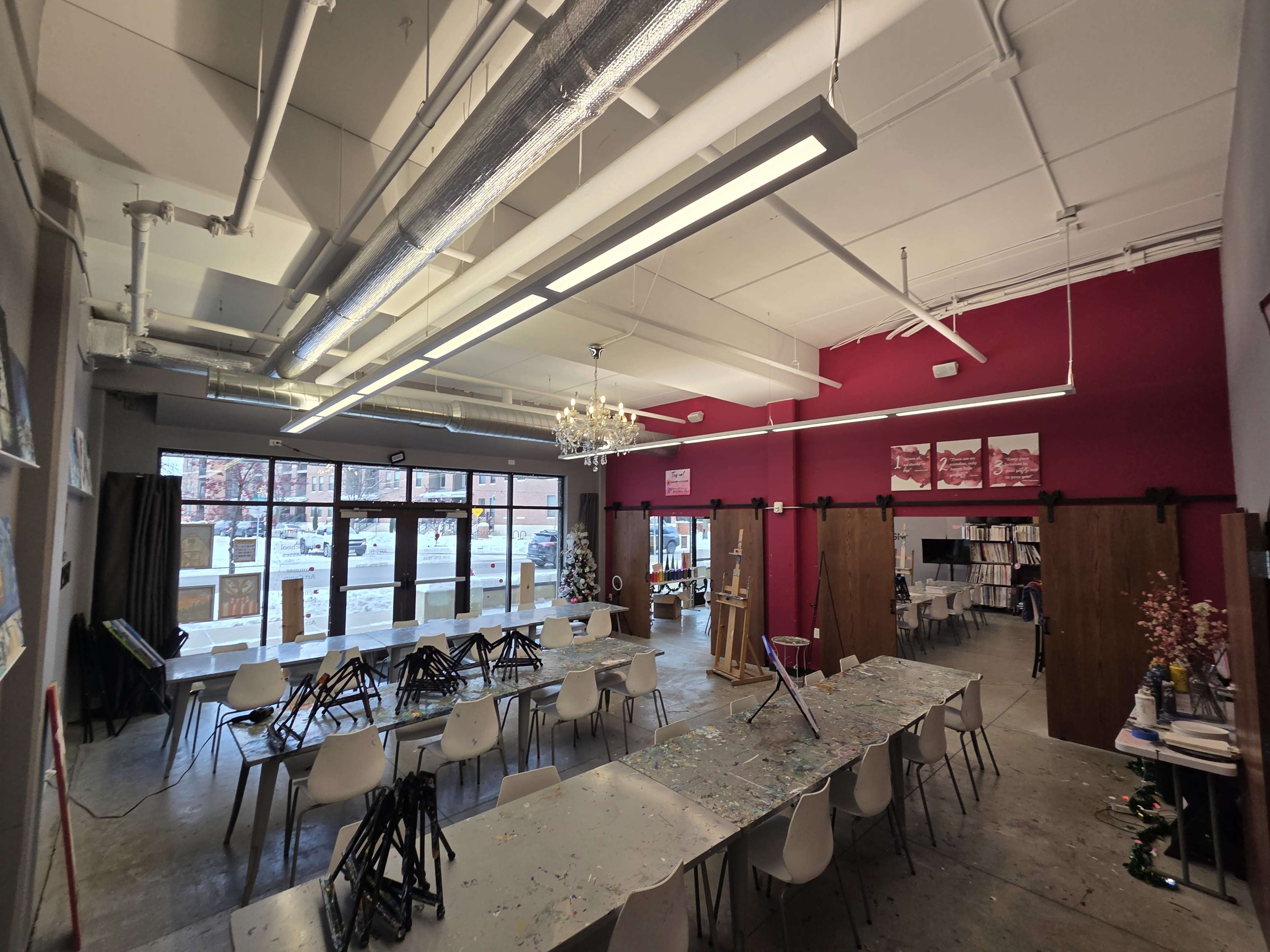 Wine and Design | Bright Open Art Studio, Madion, WI | Production ...