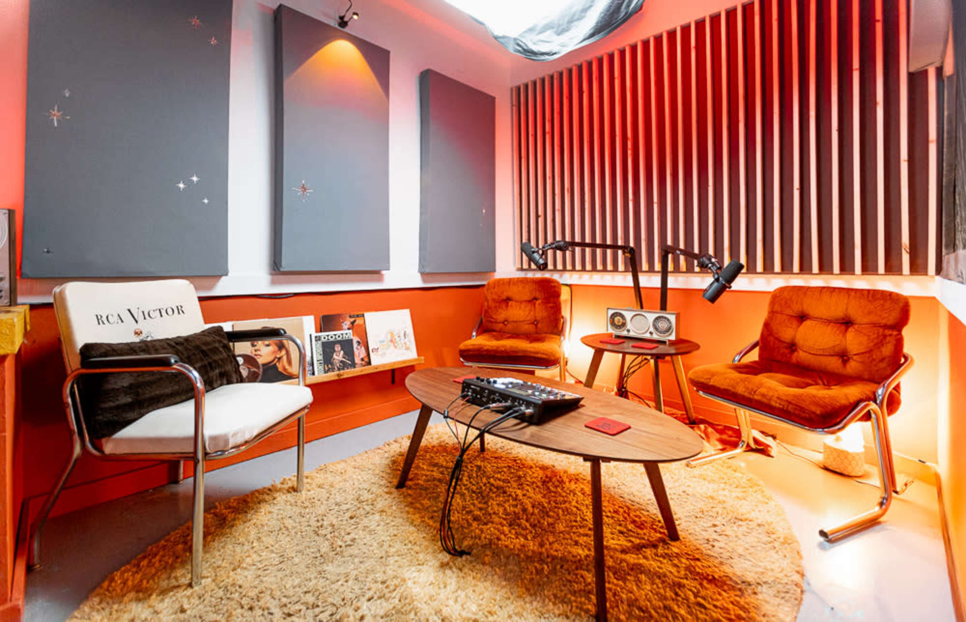 Music Row Podcast Studio and Vocal Room - The Hideout, Nashville, TN | Production | Peerspace