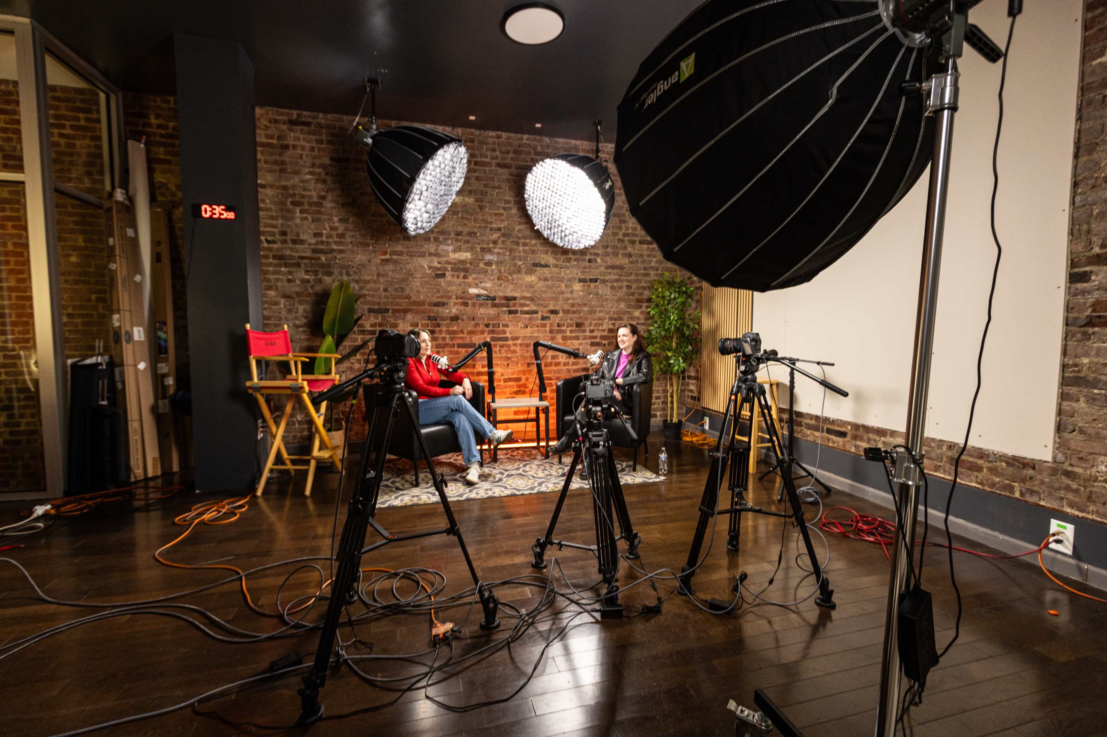 The PodSpot | Turnkey Professional Video Podcast Studio w/ Mics ...