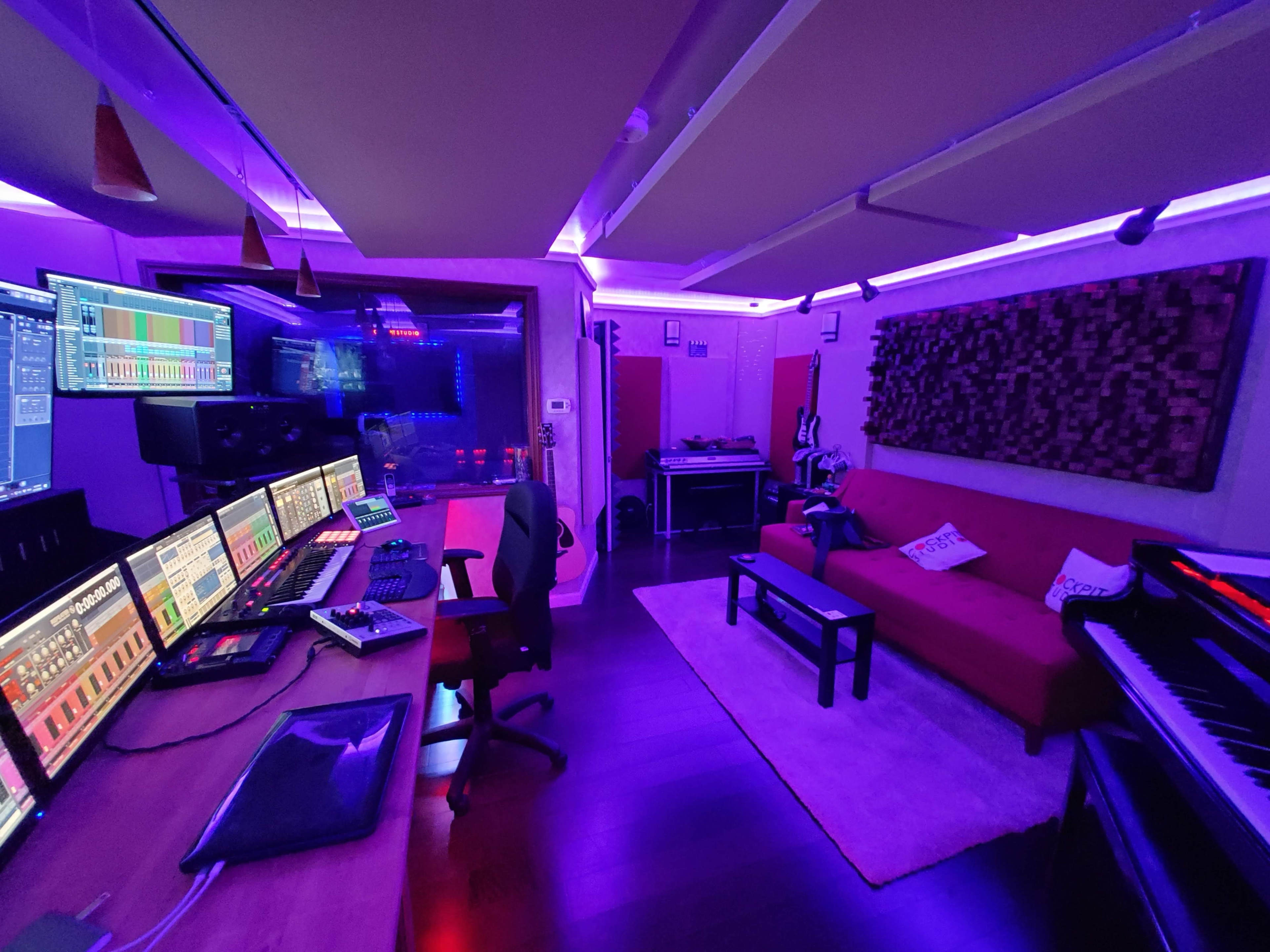 A stunning recording studio in SF Valley, Reseda, CA | Production ...