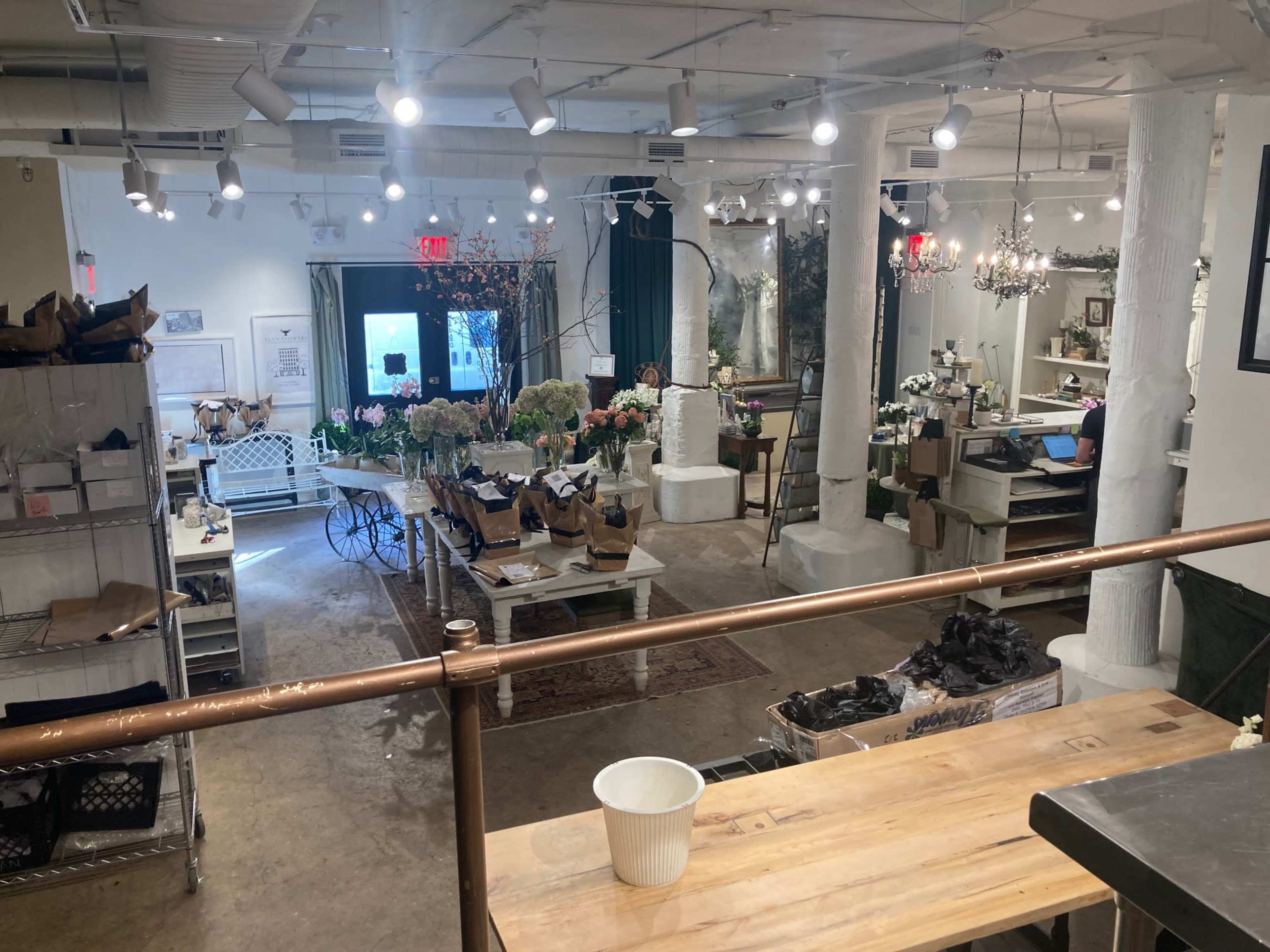 Downtown retail florist shop and studio, New York, NY | Event | Peerspace