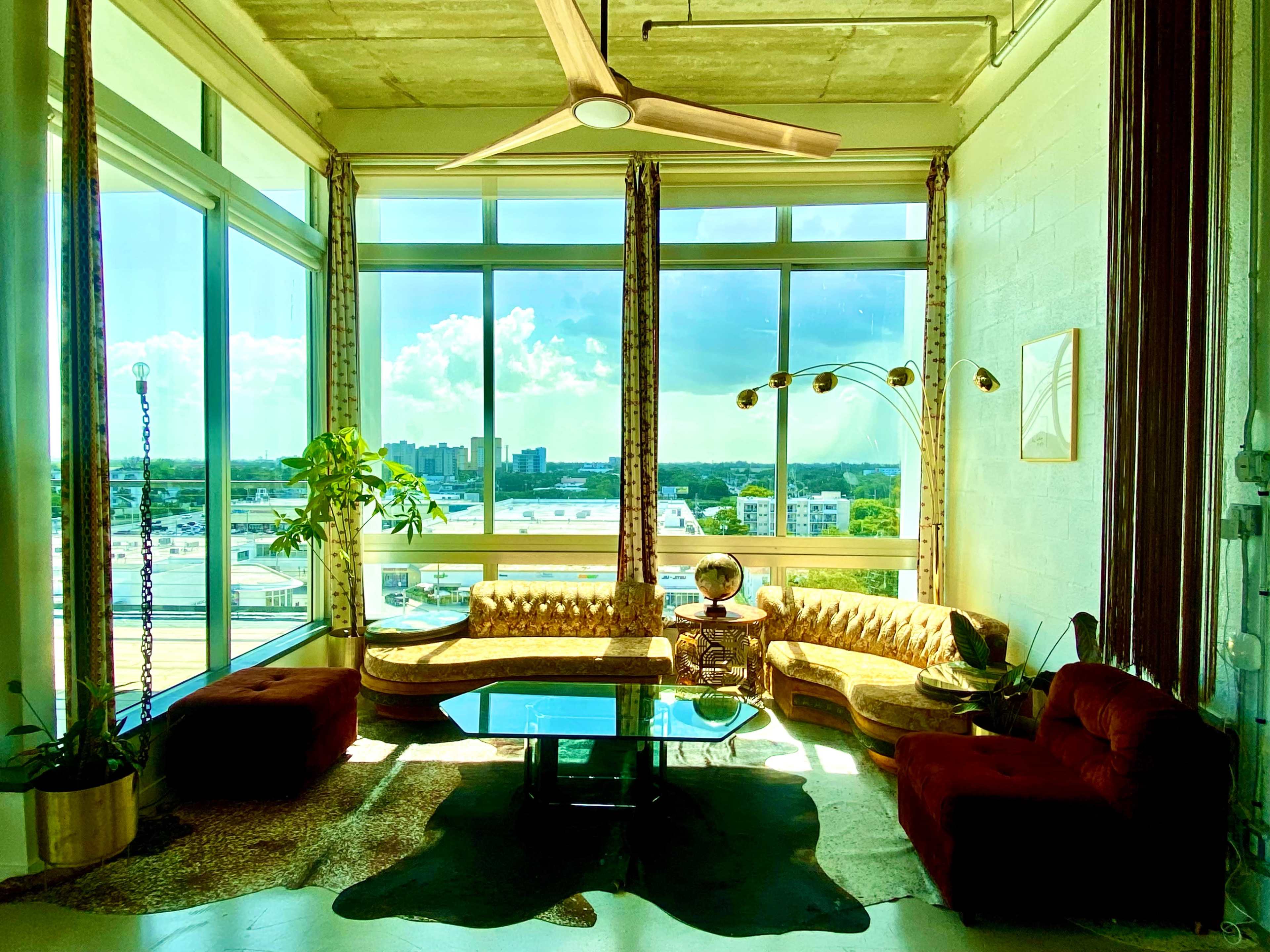 Retroluxe Design | GORGEOUS UPSCALE RETRO LOFT, Miami, FL | Event ...