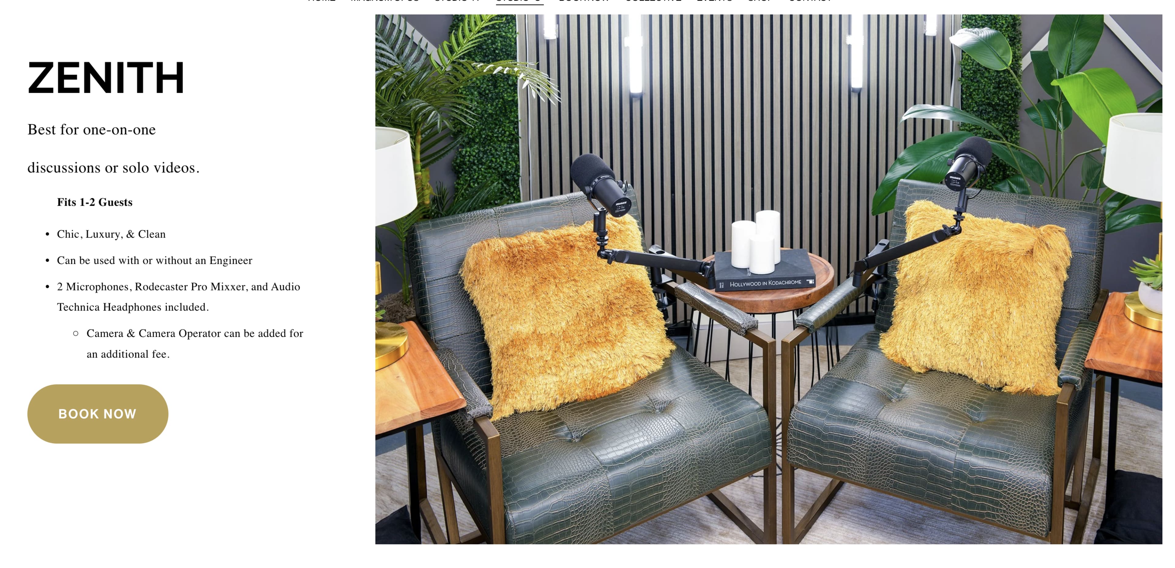 Magnum Opus Studio's Podcast Studio | Studio "C": Sound Lab Podcast Studio, Jersey City, NJ ...