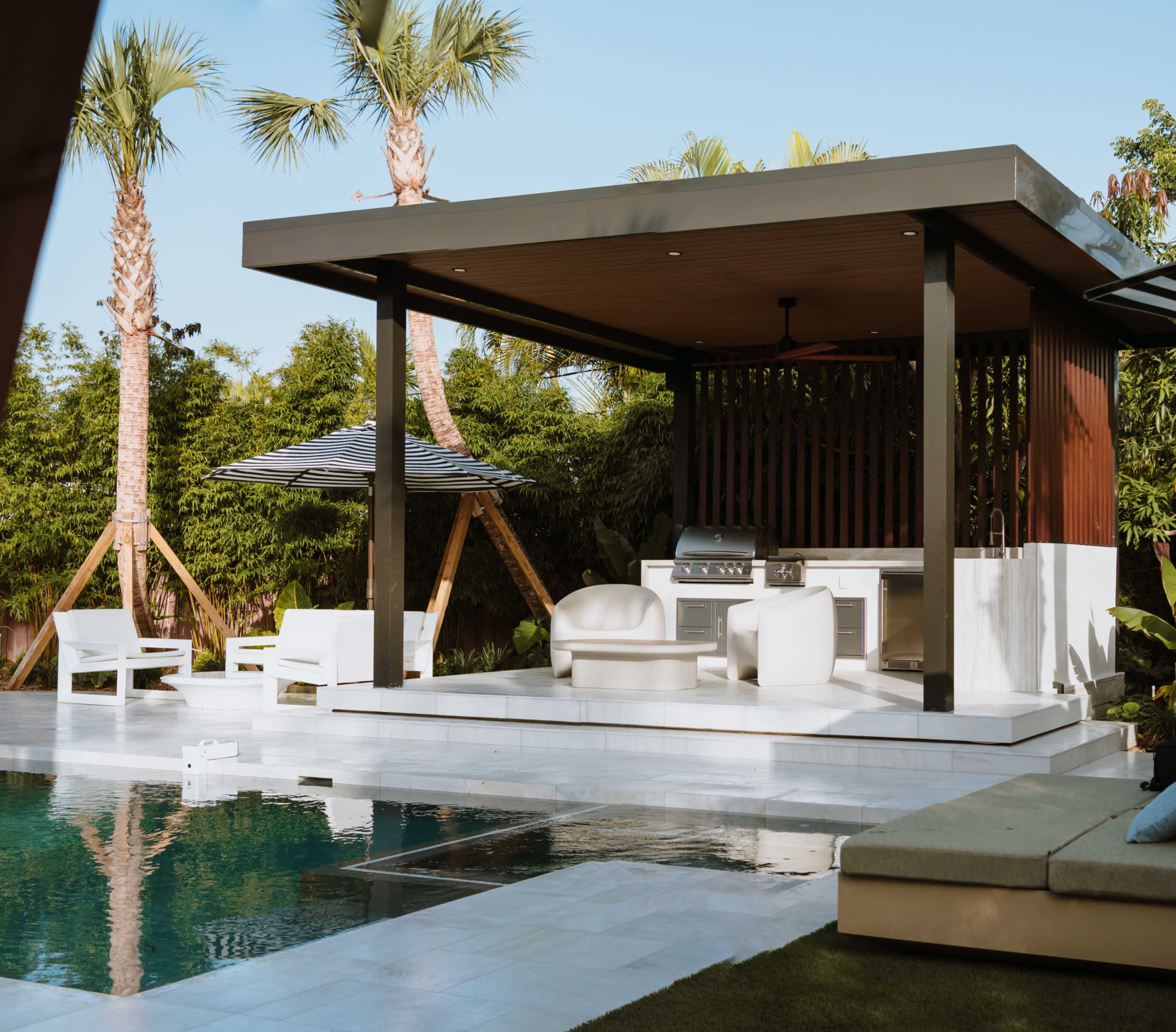 Modern Tropical Oasis with Resort Style Pool, Miami, FL | Production ...