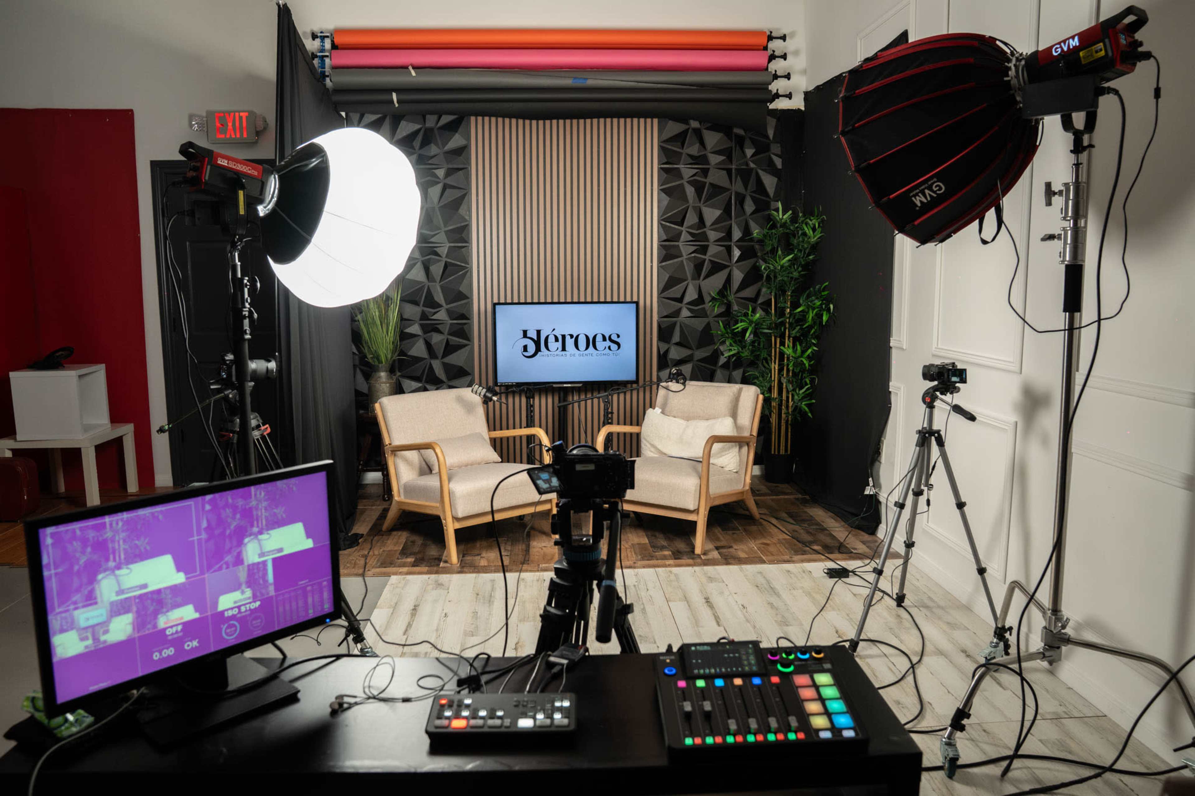 Dan N Rose Studio››››› | “Katy Podcast Studio with Pro Audio & Multi ...