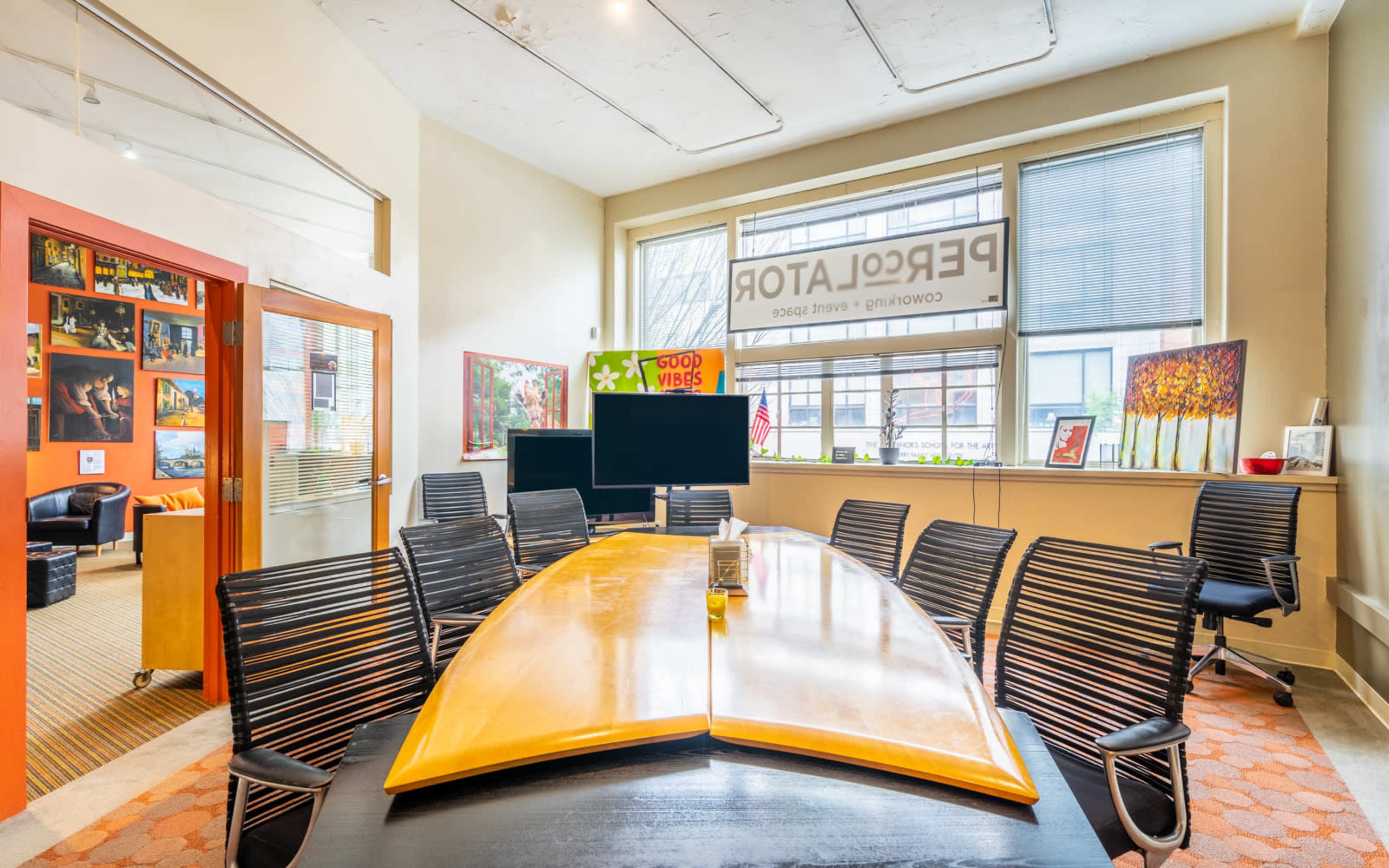 Modern Collab Room with Apple TV, Kitchen, & More, Norfolk, VA | Off ...