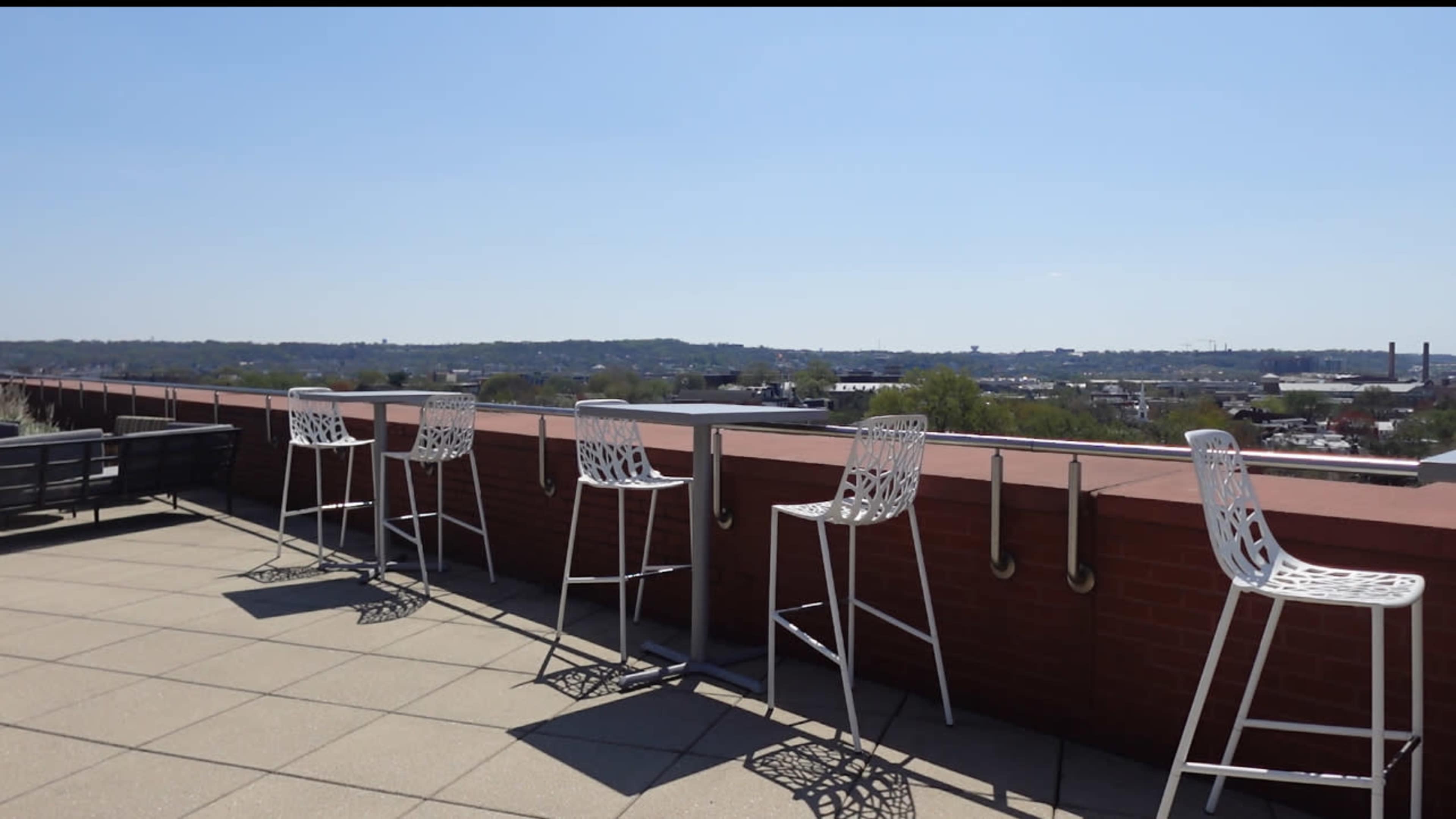 Extravagant Rooftop Terrace with Skyline Views, Washington, DC | Event ...