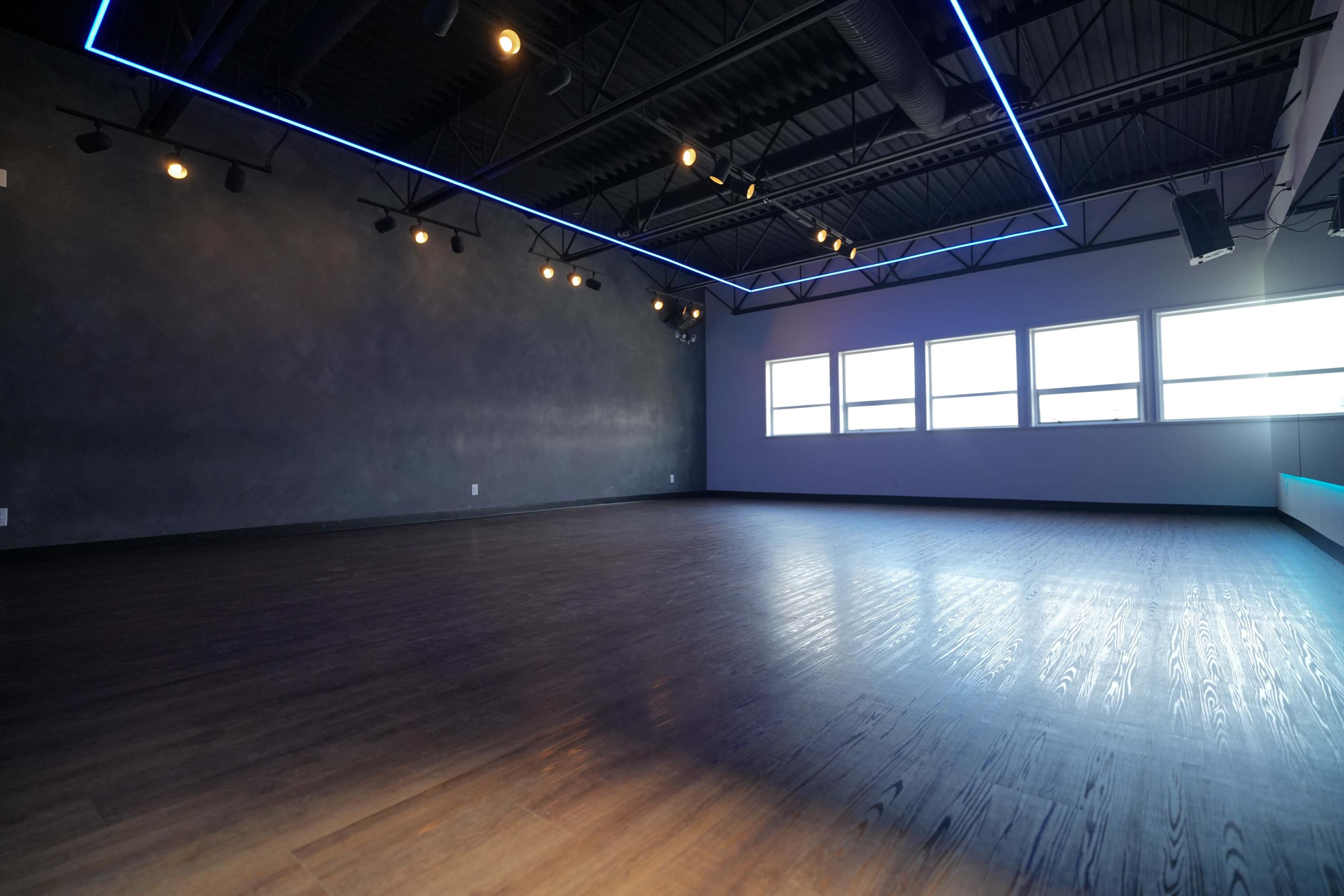 Industrial Modern Studio with Ambient Lighting, Vancouver | Event ...