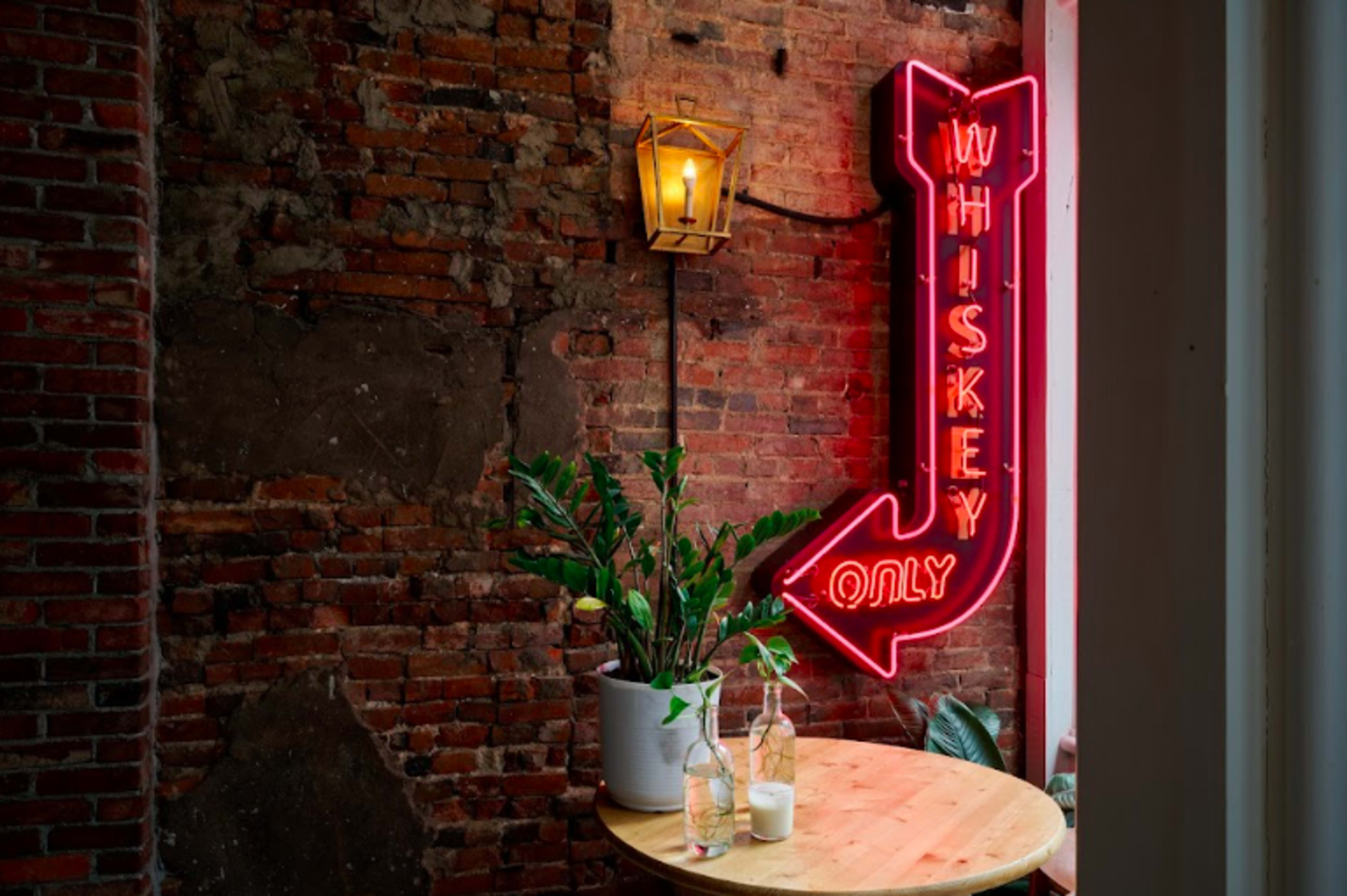 Standard Proof Whiskey Co. | Rustic Whiskey Den with Laid-Back Vibes ...