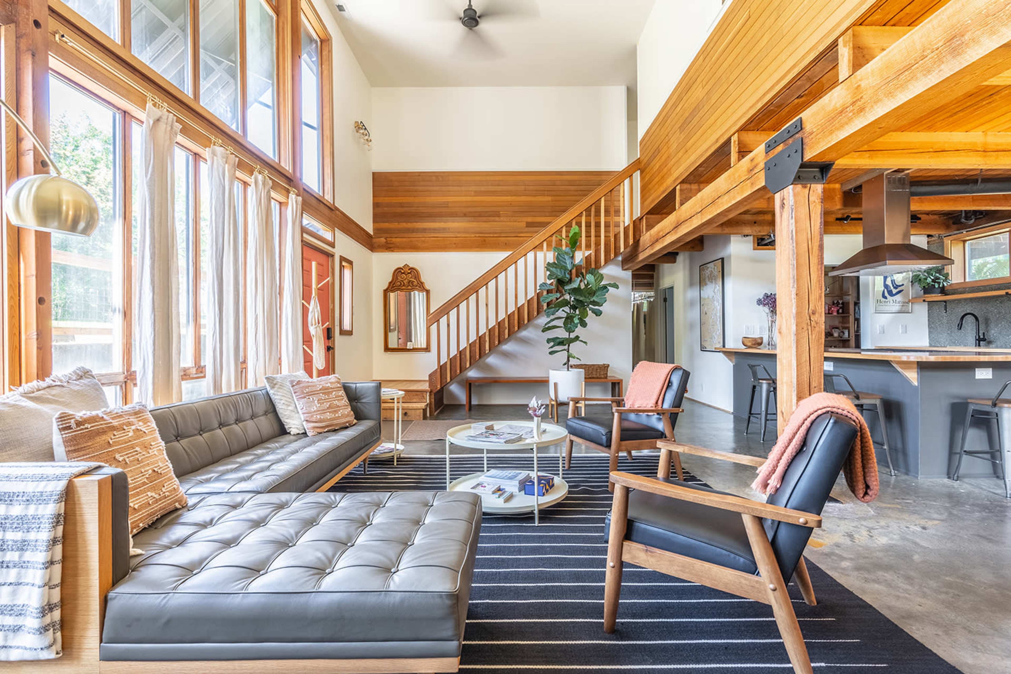 The Dearborn Loft House | Gorgeous industrial home: honest materials ...