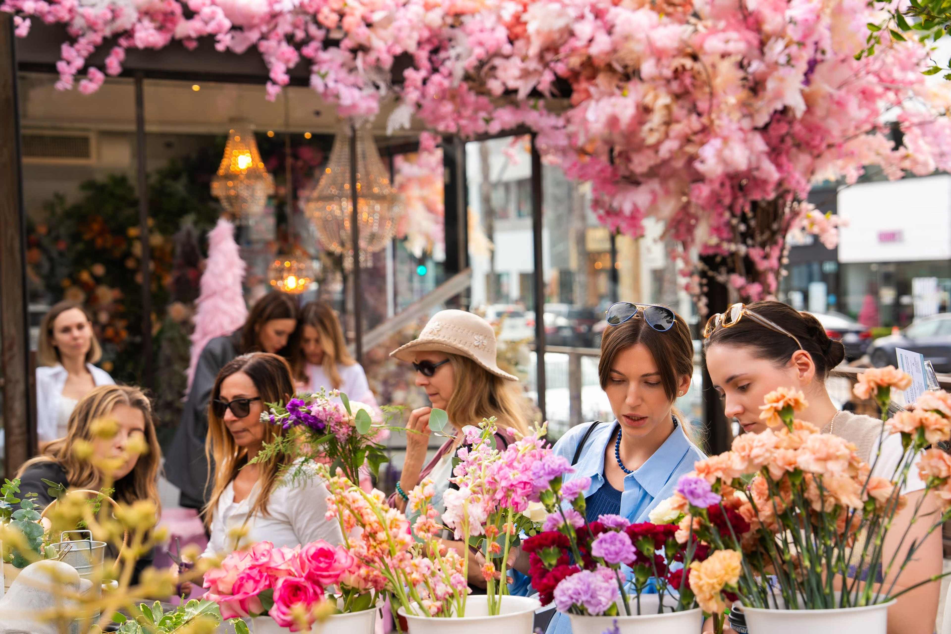 West Hollywood flowers fairytale studio, workshop space, West Hollywood ...