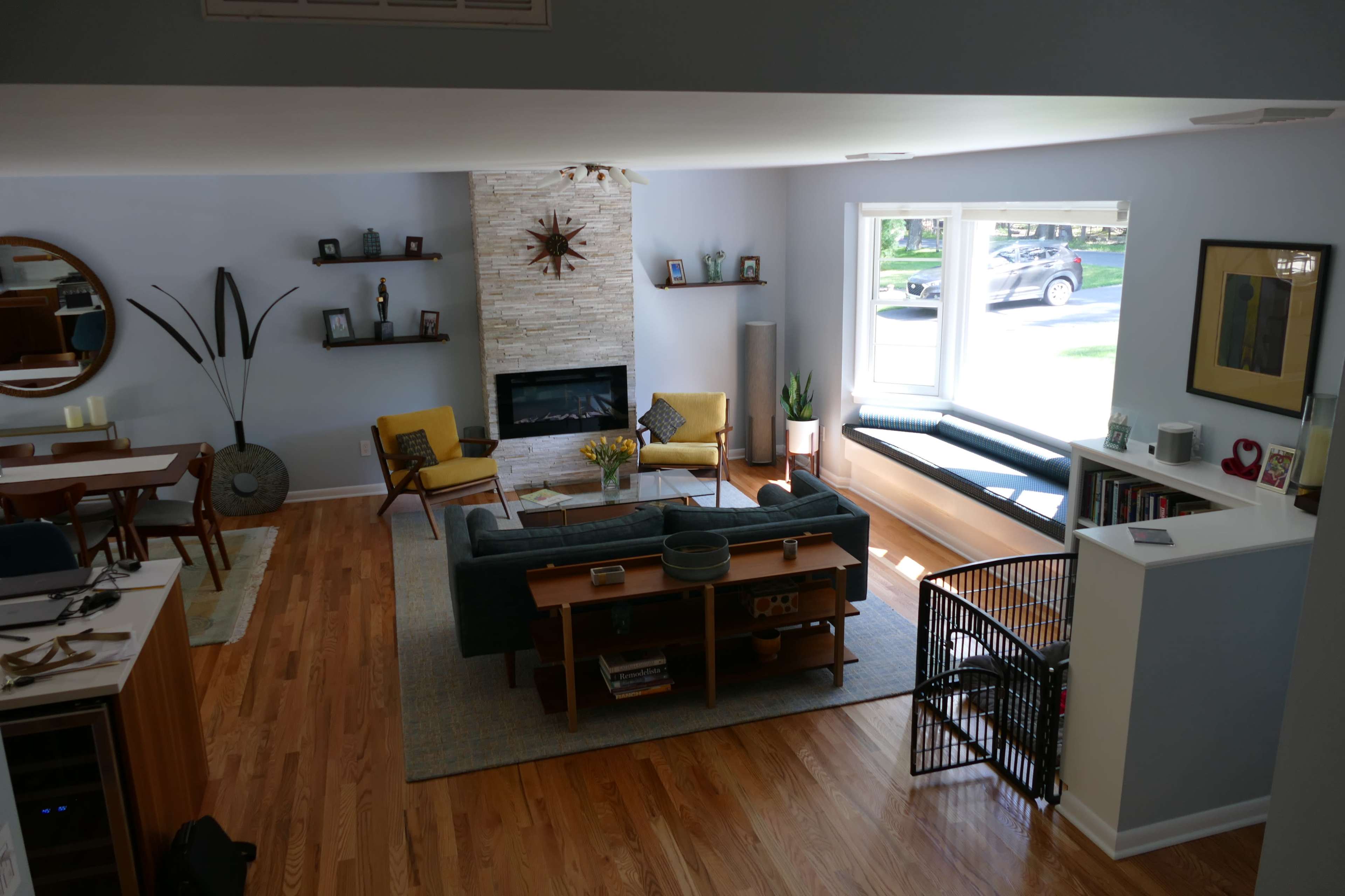 Mid-century modern split-level ranch, Woodstock, NY | Production ...