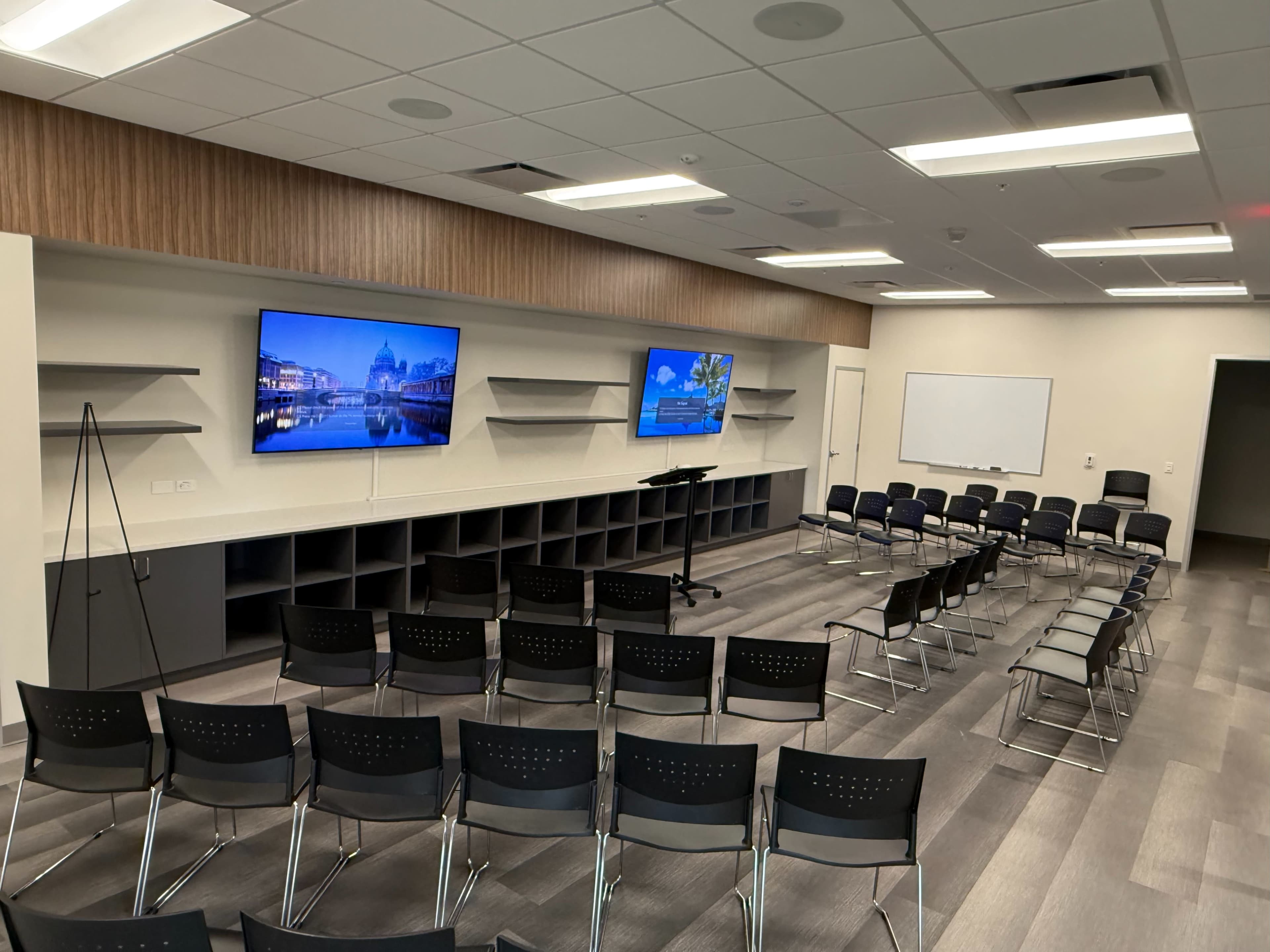 The Academy | Newly renovated Large Classroom, Lobby, and Restrooms in ...