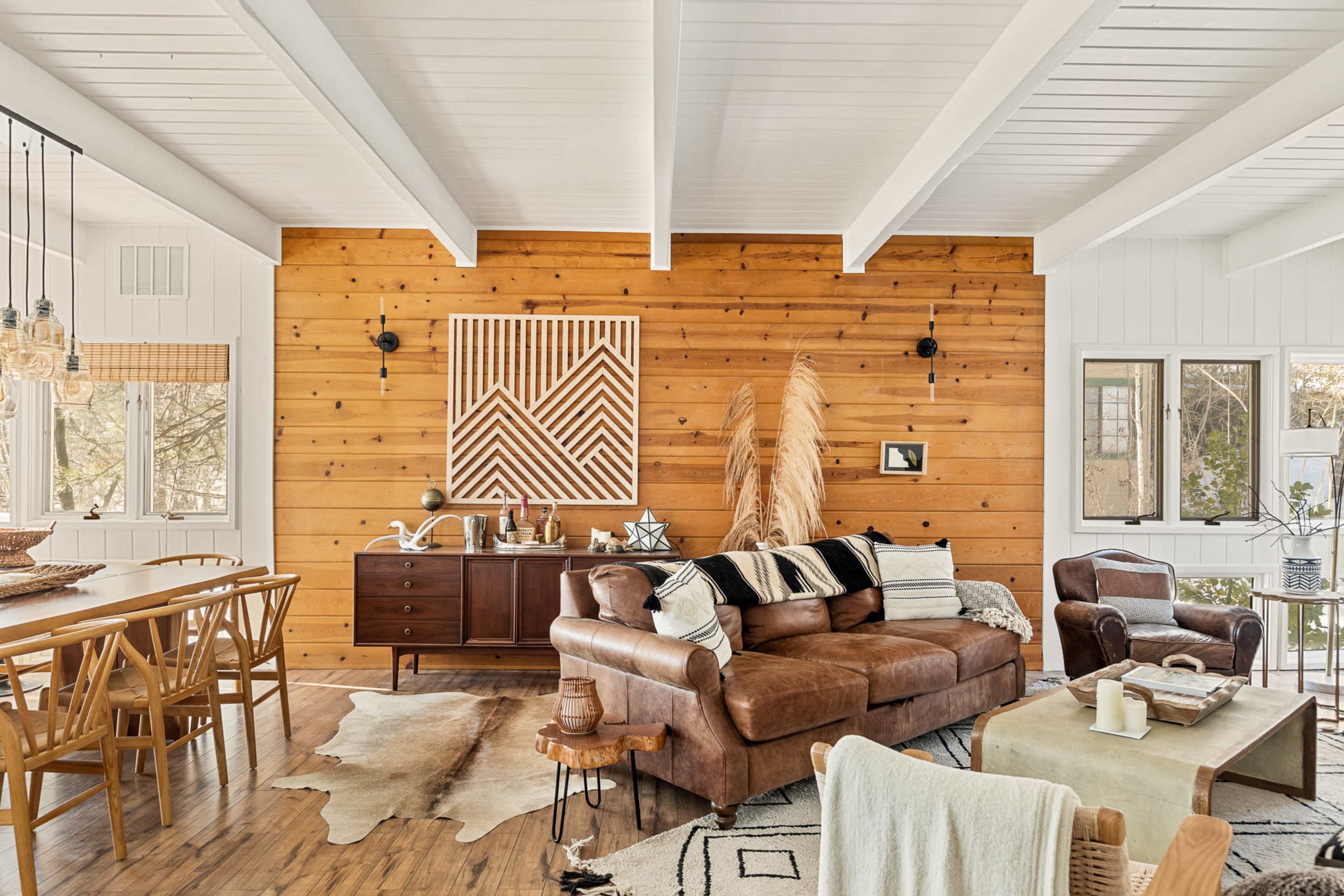 Rustic Modern Designer Mountain Retreat with Gameroom and Hot Tub, Lake ...