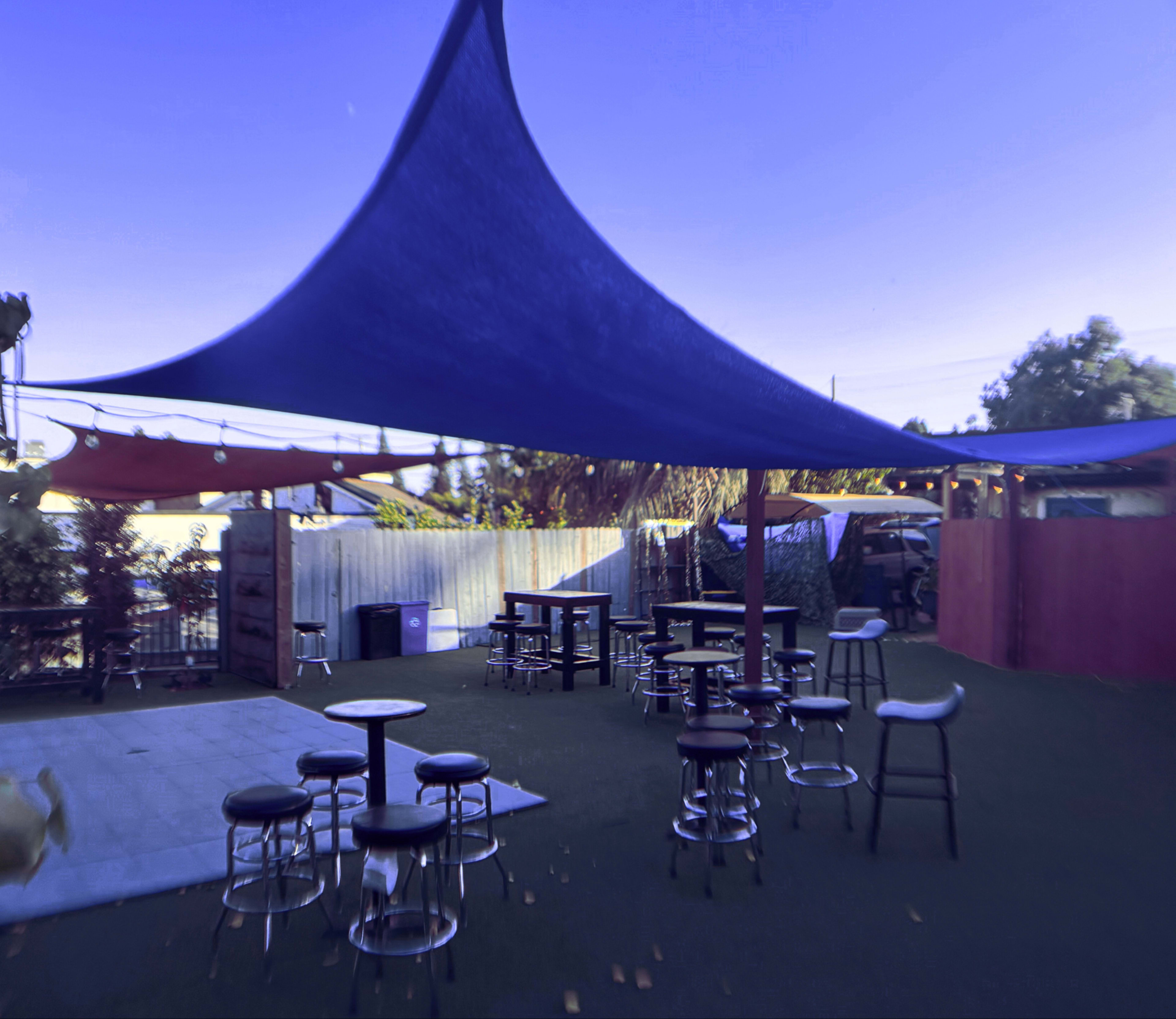 Starlight Commons | Outdoor multi-use lounge/performance area for day ...