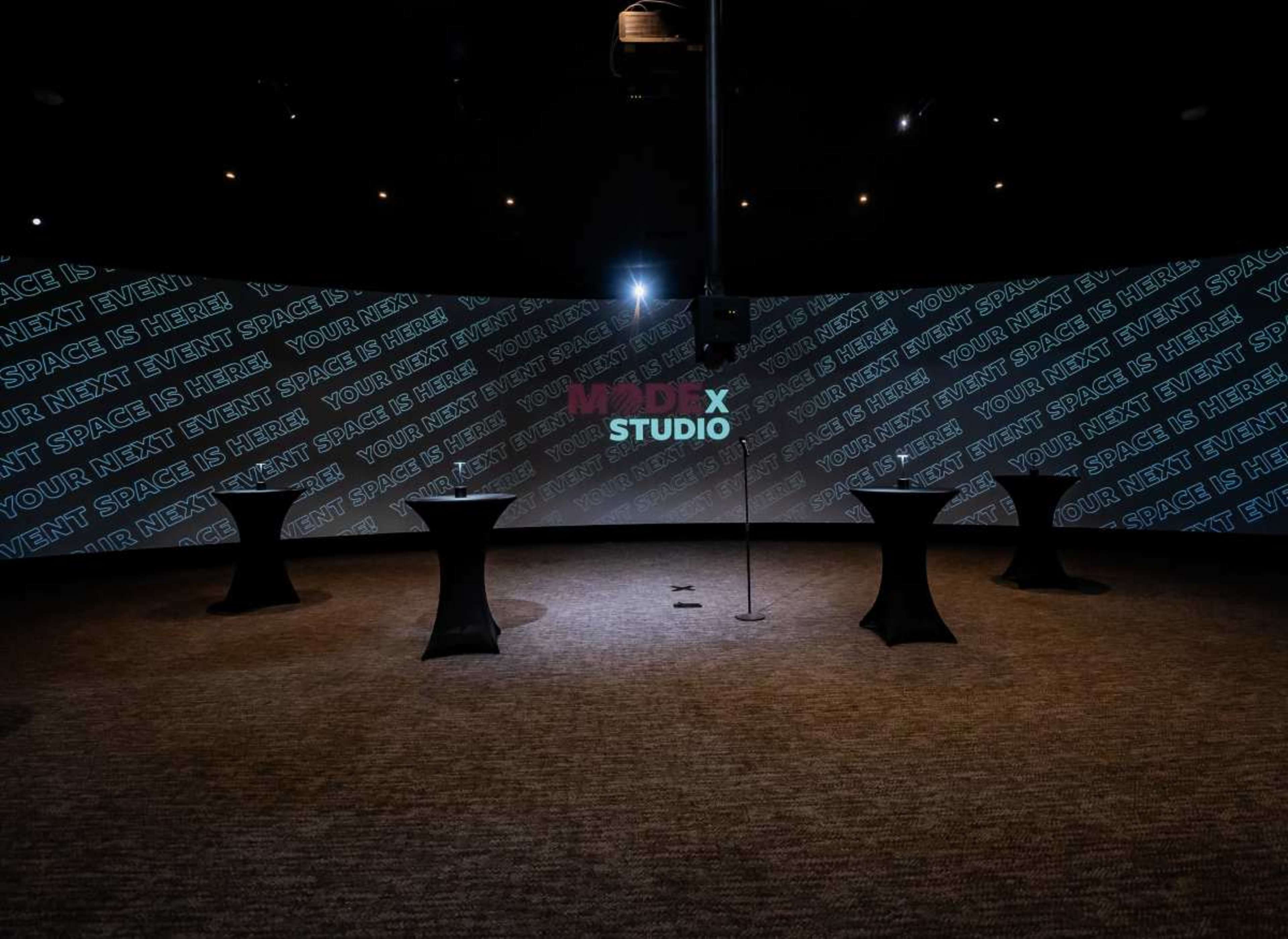 MODEx Studio | Immersive Studio w/ Massive 60’x13’ Curved Video Wall in ...