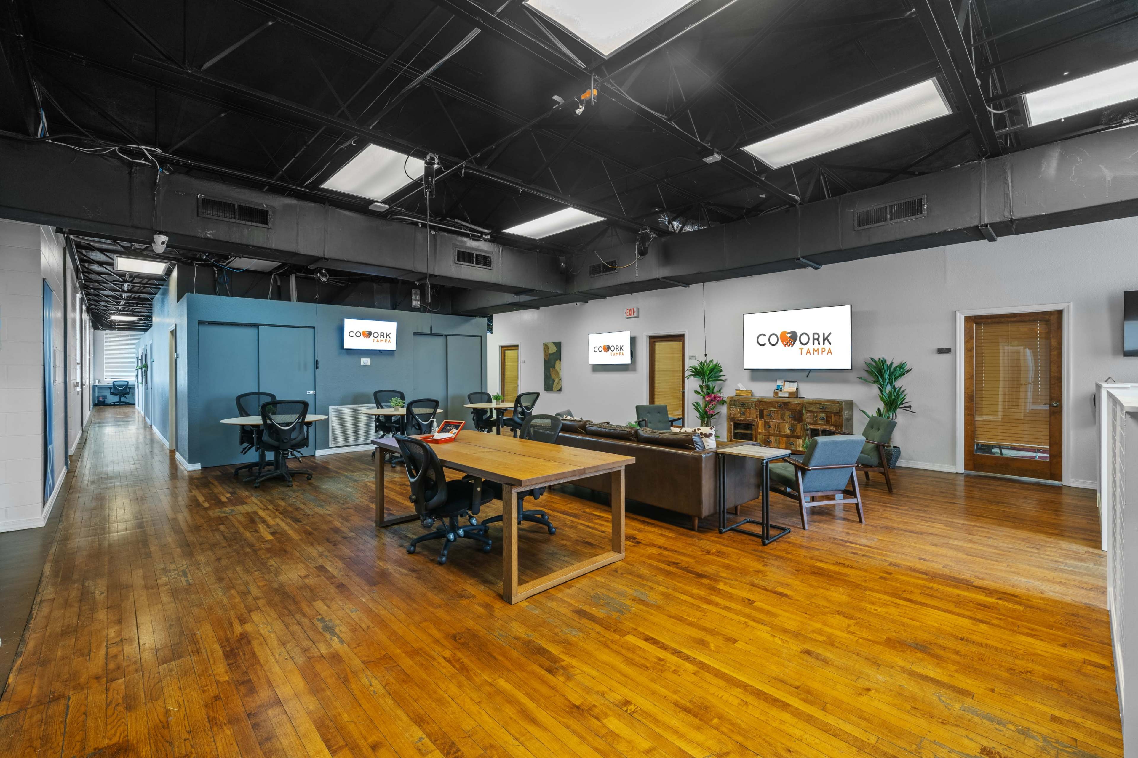 Open Working Space in Vibrant Industrial Building, Tampa, FL | Off-Site ...