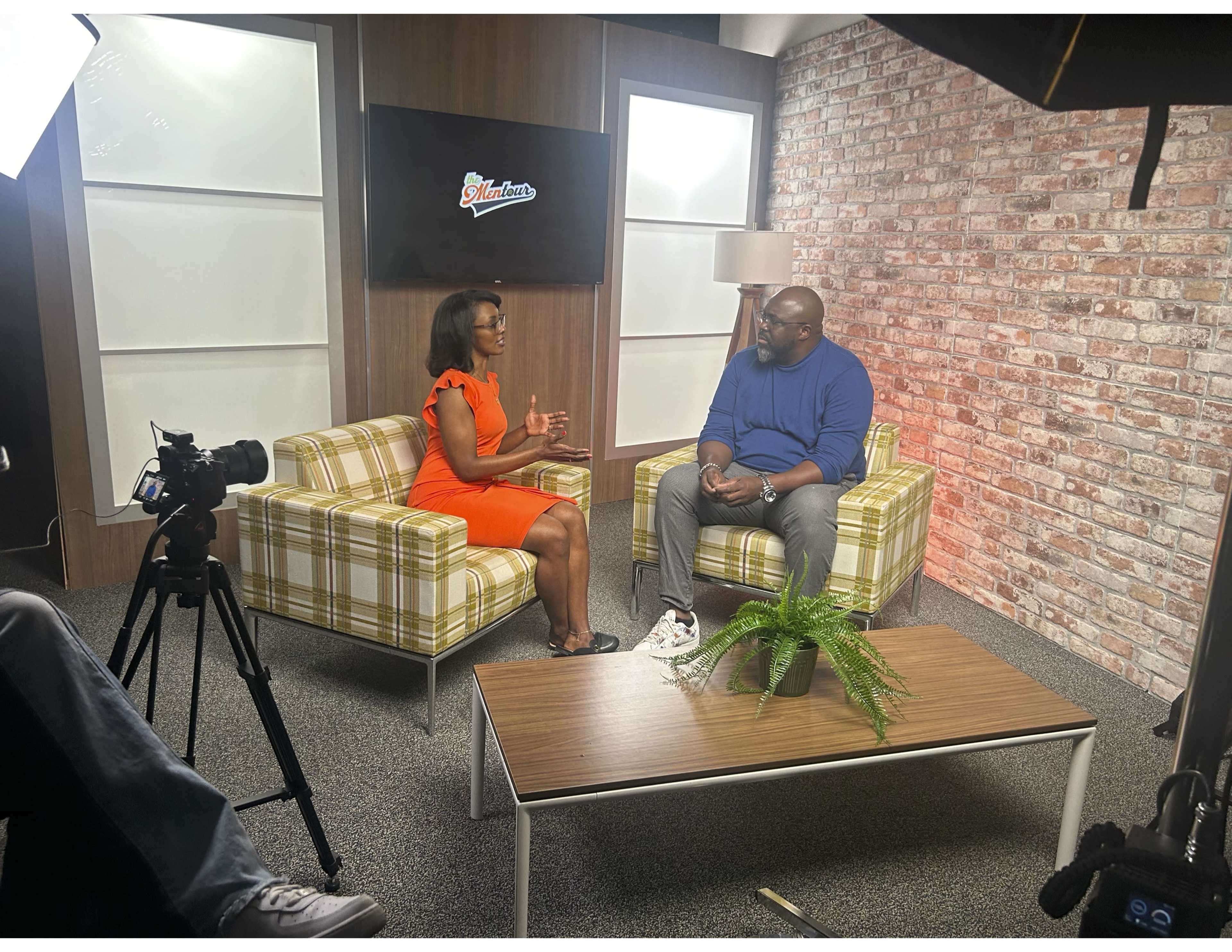 Cool Talkshow Set/ Film Studio, Peoria, AZ | Event | Peerspace