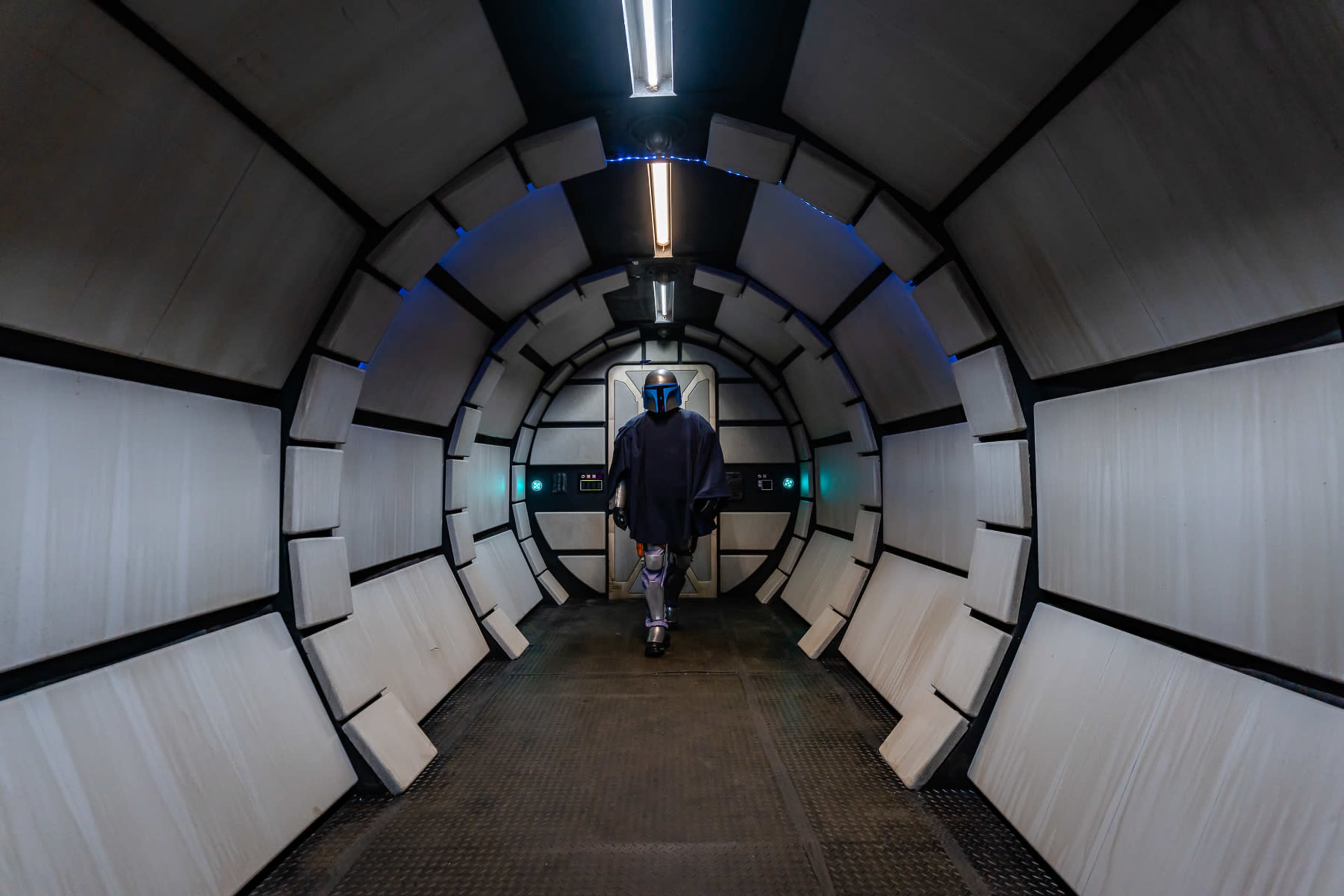 Millennium Falcon inspired Star Wars set, Provo, UT | Production ...