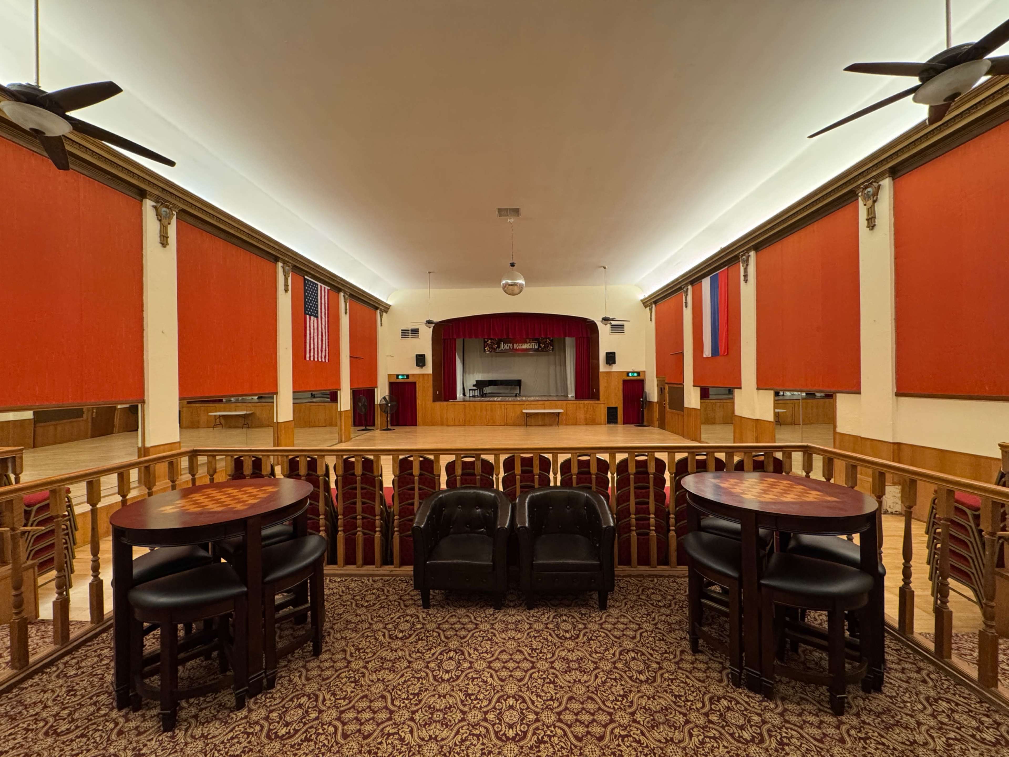 Russian Community Center of Seattle | Spacious Ballroom with Stage ...