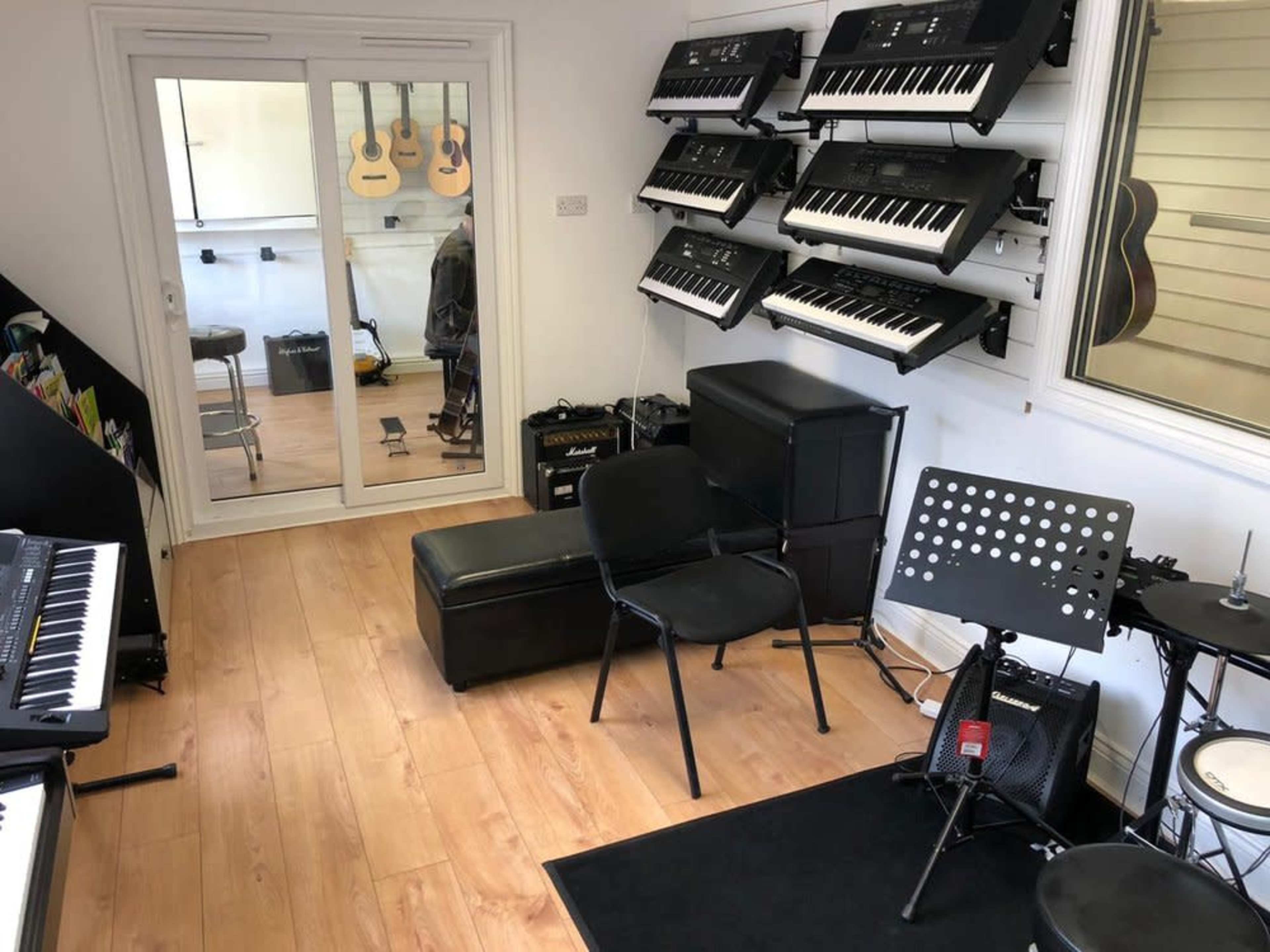Music and Photography Studio. Bright, airy space, natural light with ...