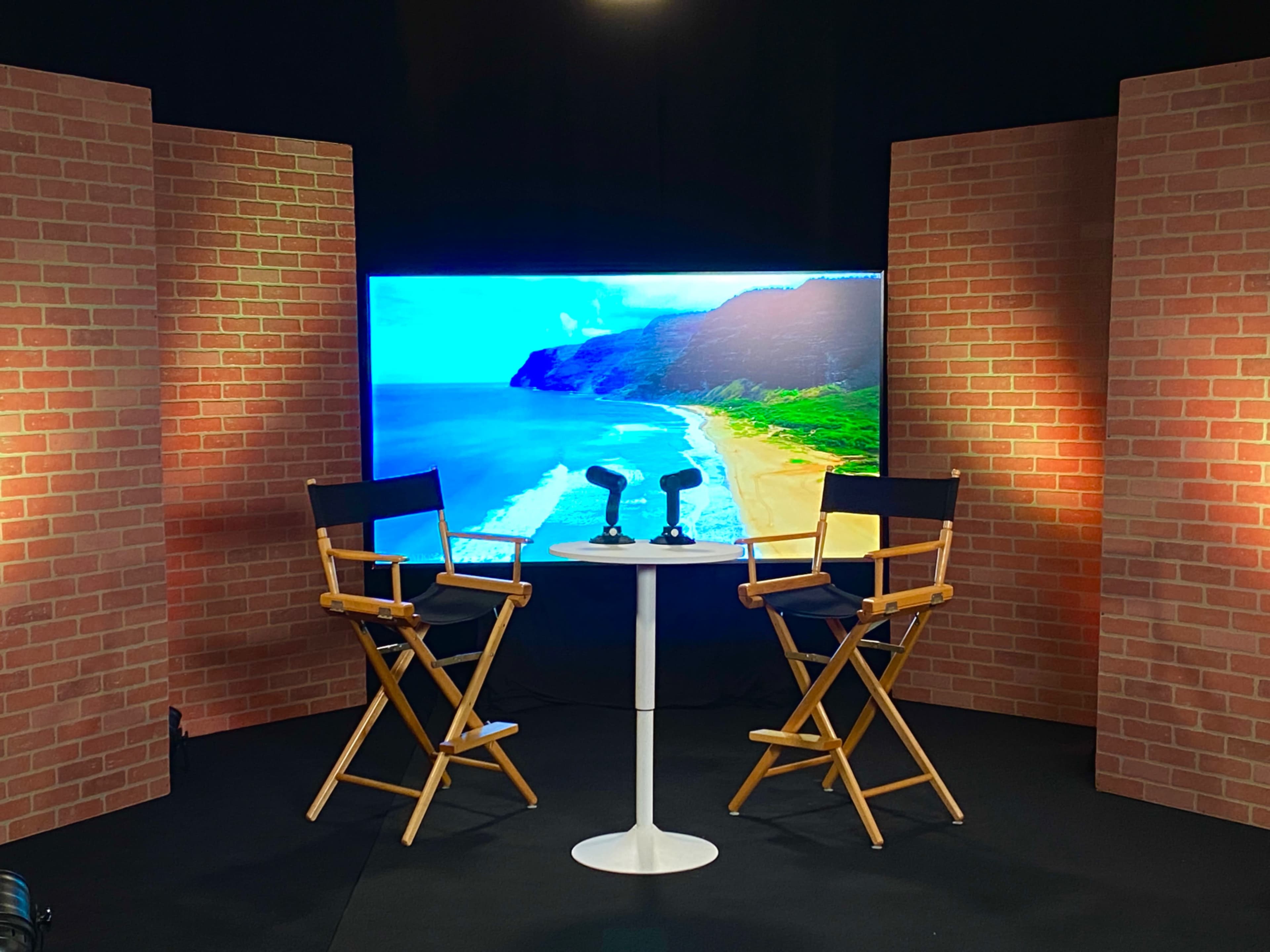 Podcast Studio, Sound Proof, Pre-lit Set, Burbank, CA | Production ...