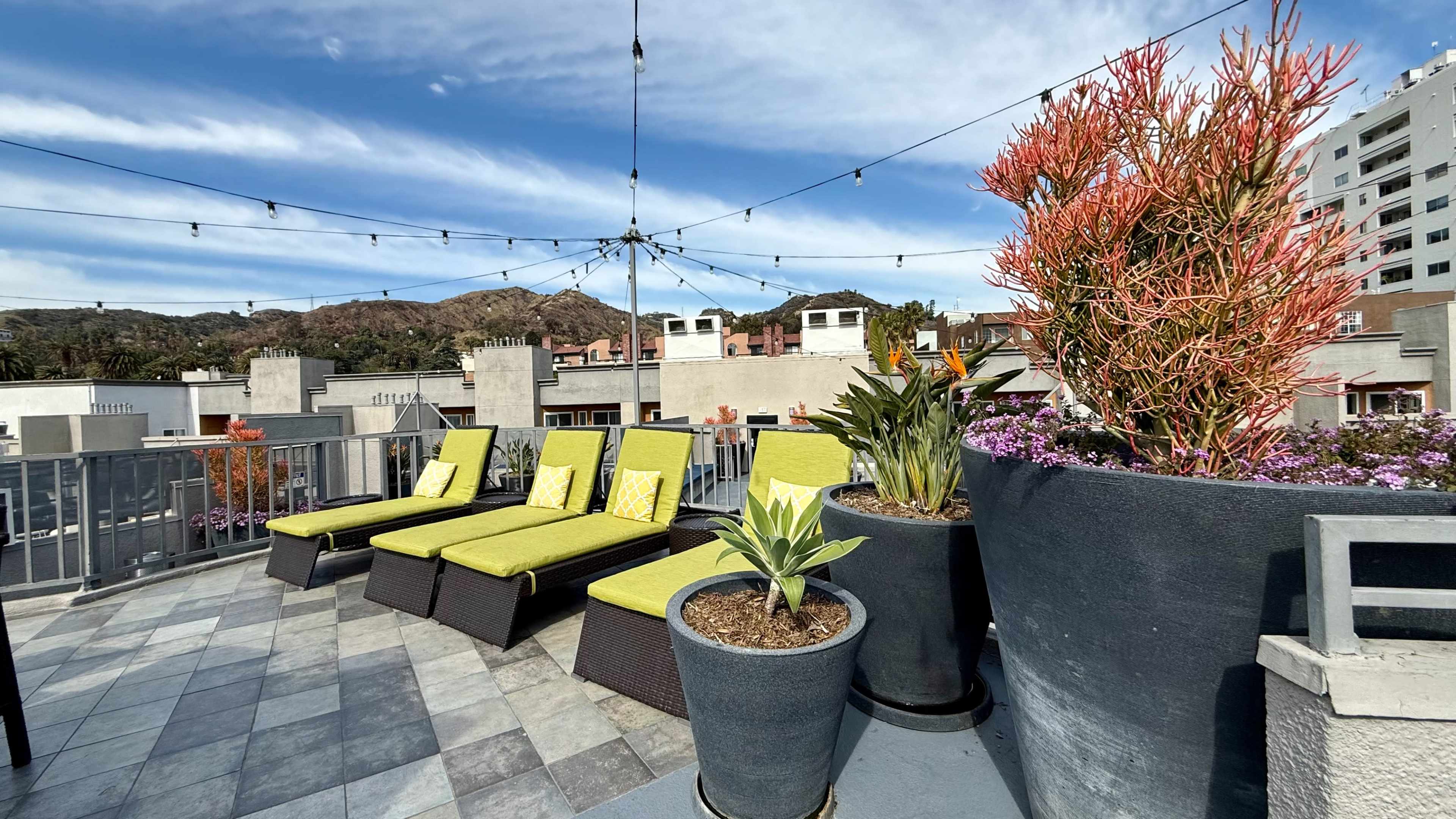 Scenic Rooftop Event Space with Stunning City & Hollywood Hills Views ...
