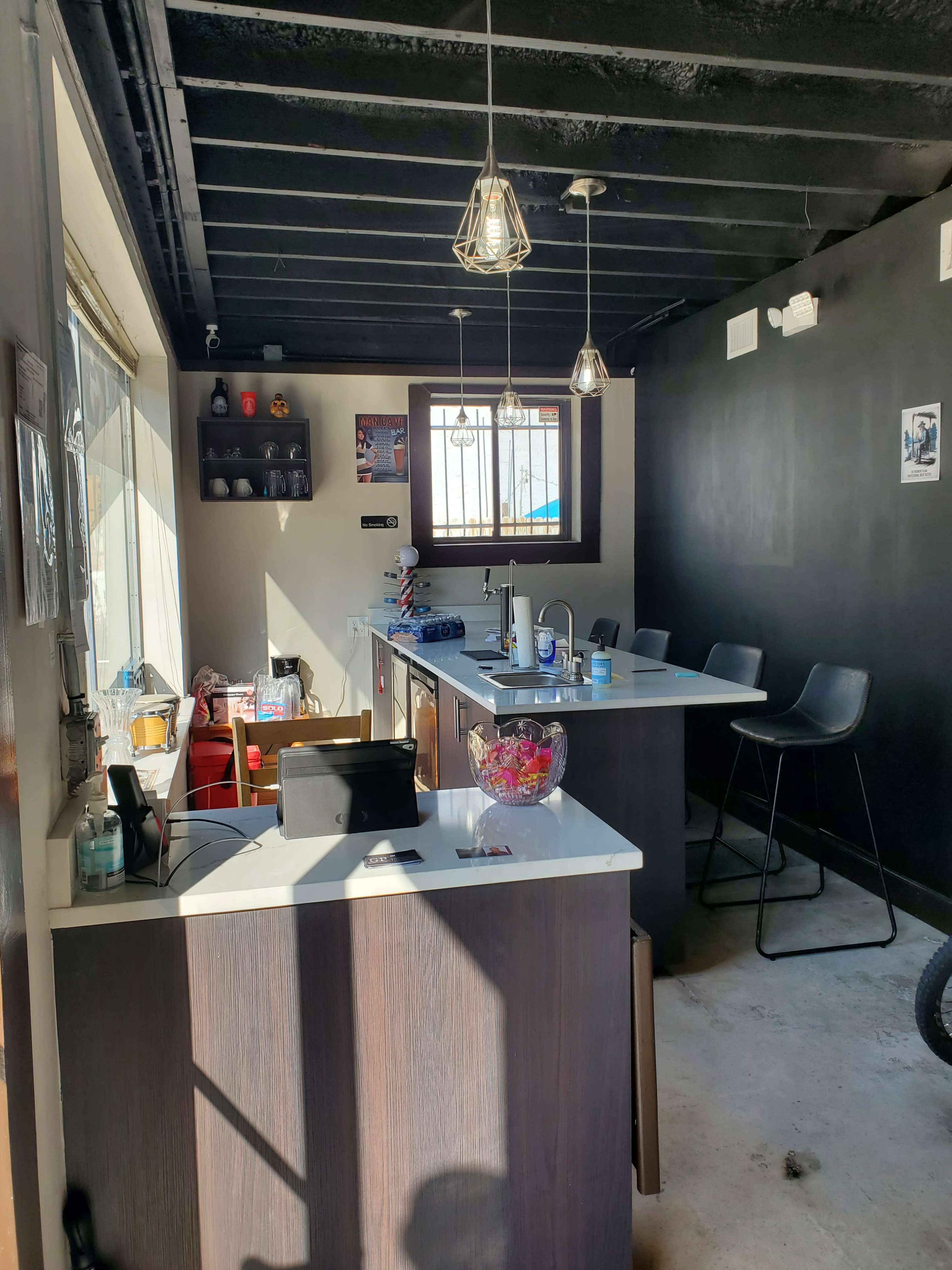 Barber Shop Space | Modern and Industrial Barber Shop space, Jacksonville, FL | Production ...