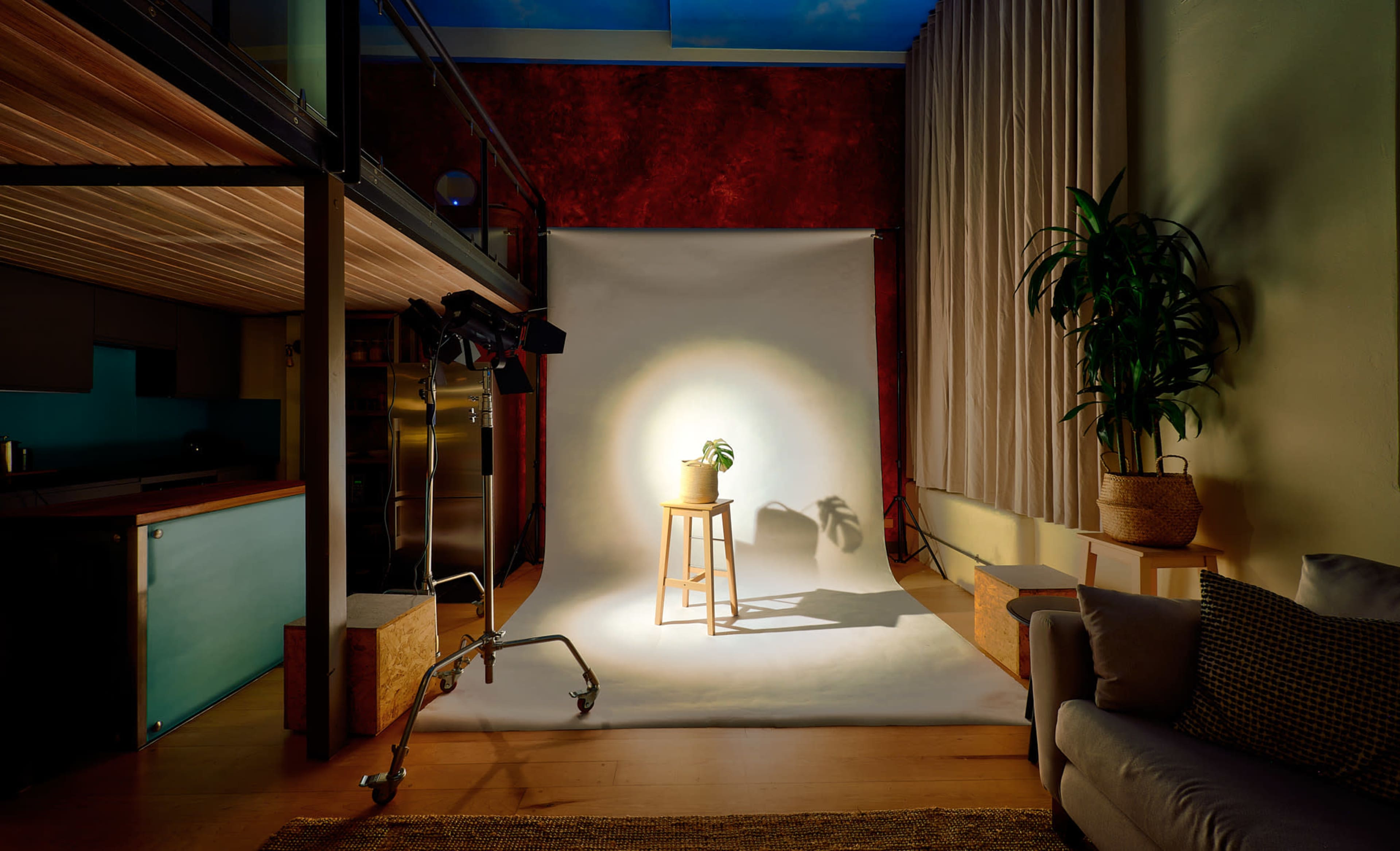 New York Style Daylight Factory Loft Apartment with Ultra-High Ceilings ...