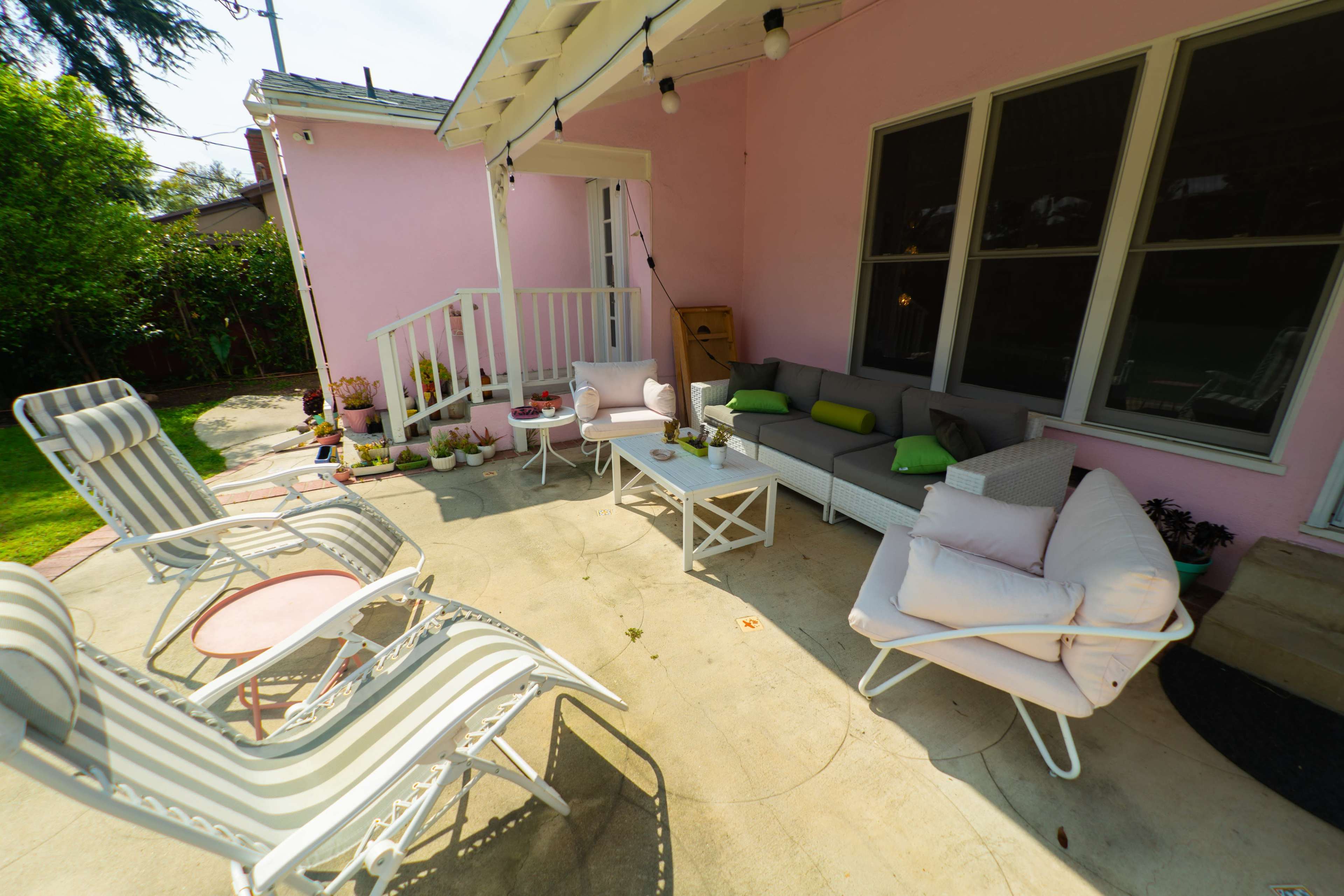 Pink Mid Century Ranch Style Barbie Punk Rock Dream House, Los Angeles ...