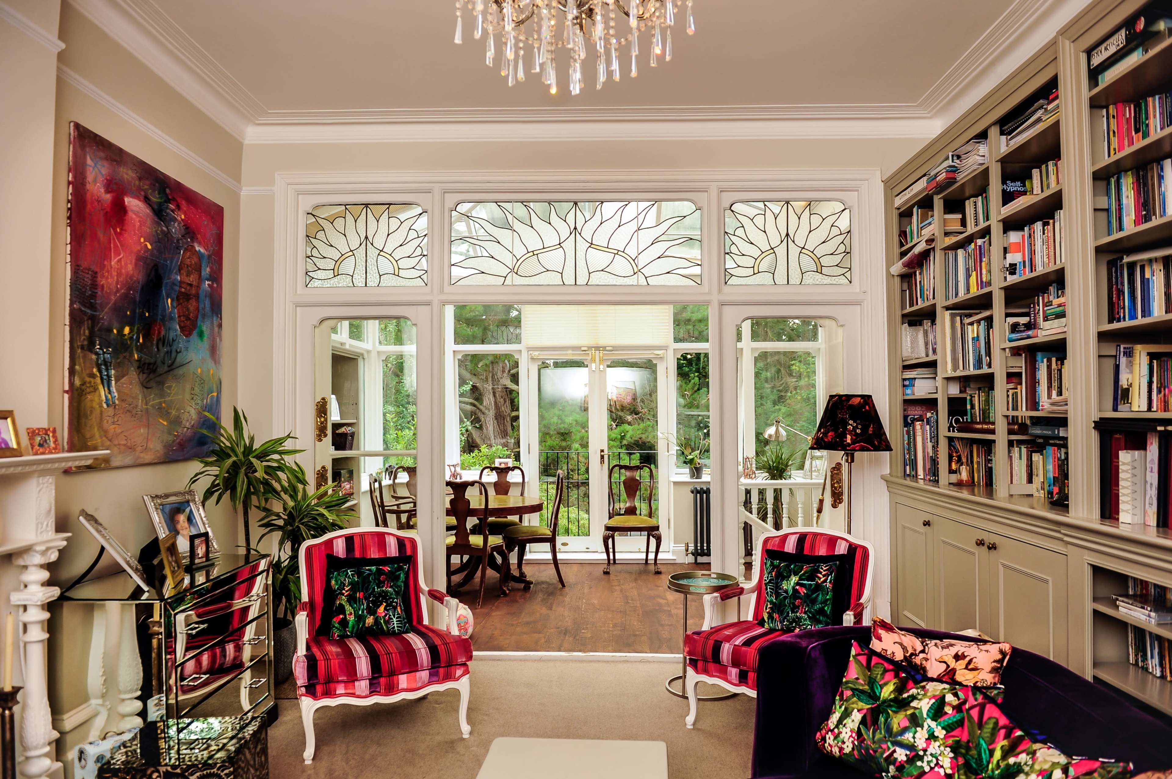 Colourful, Eclectic Victorian Spacious house with period features & a ...