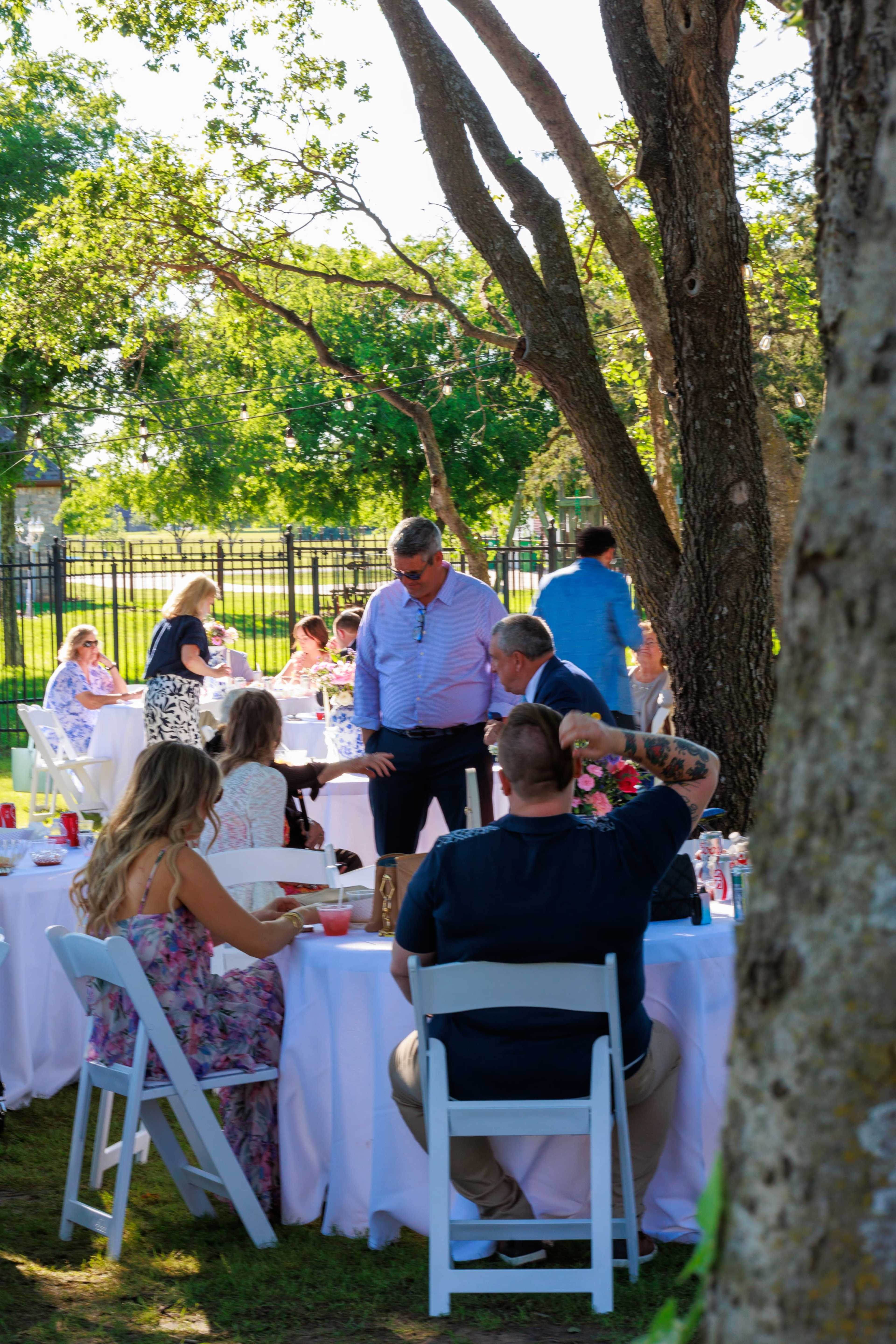 Aurora Meadow | Charming outdoor space under a canopy of trees, Aurora ...