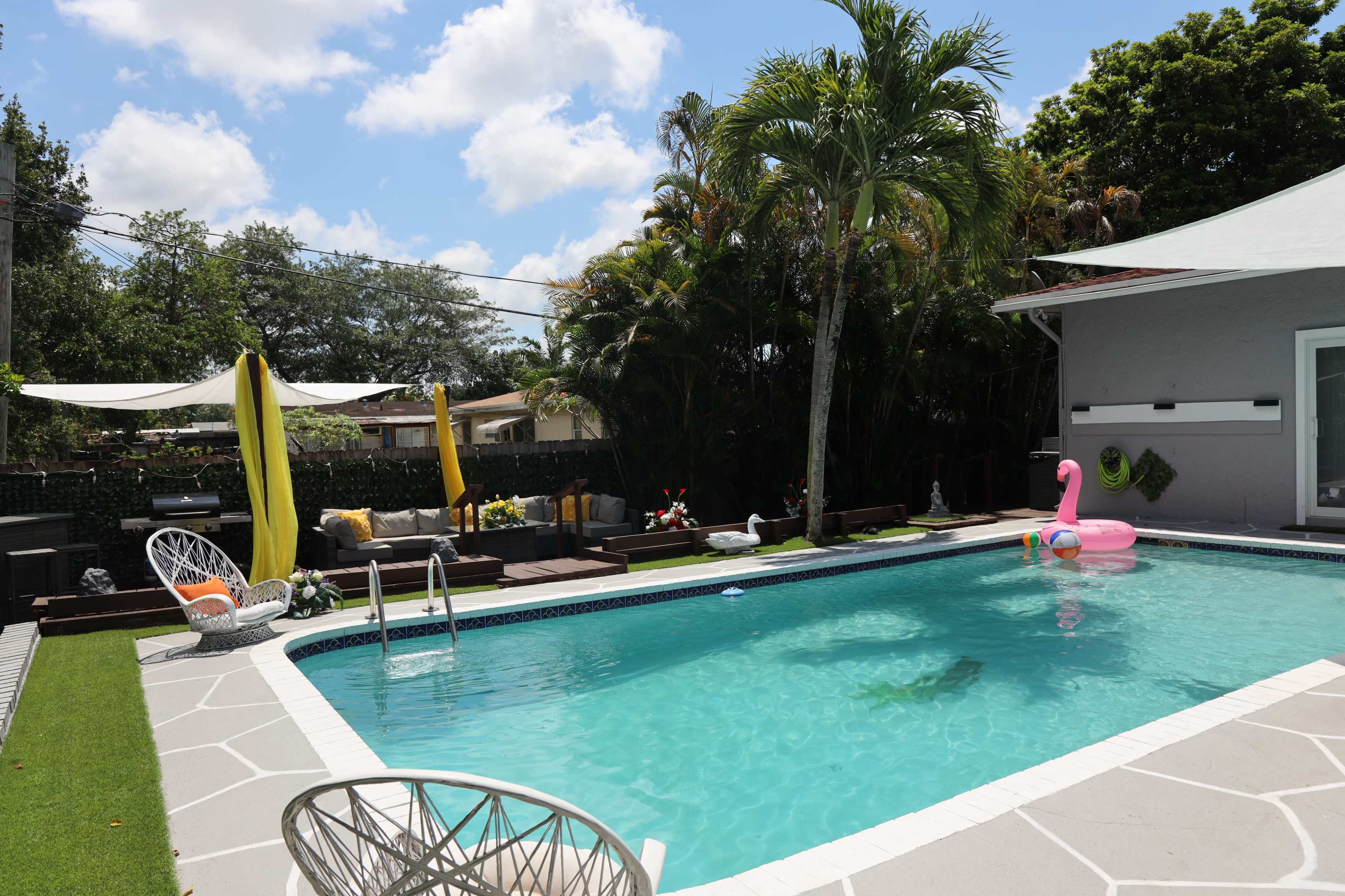 Amazing staycations outdoor pool space in West Park Perfect for ...