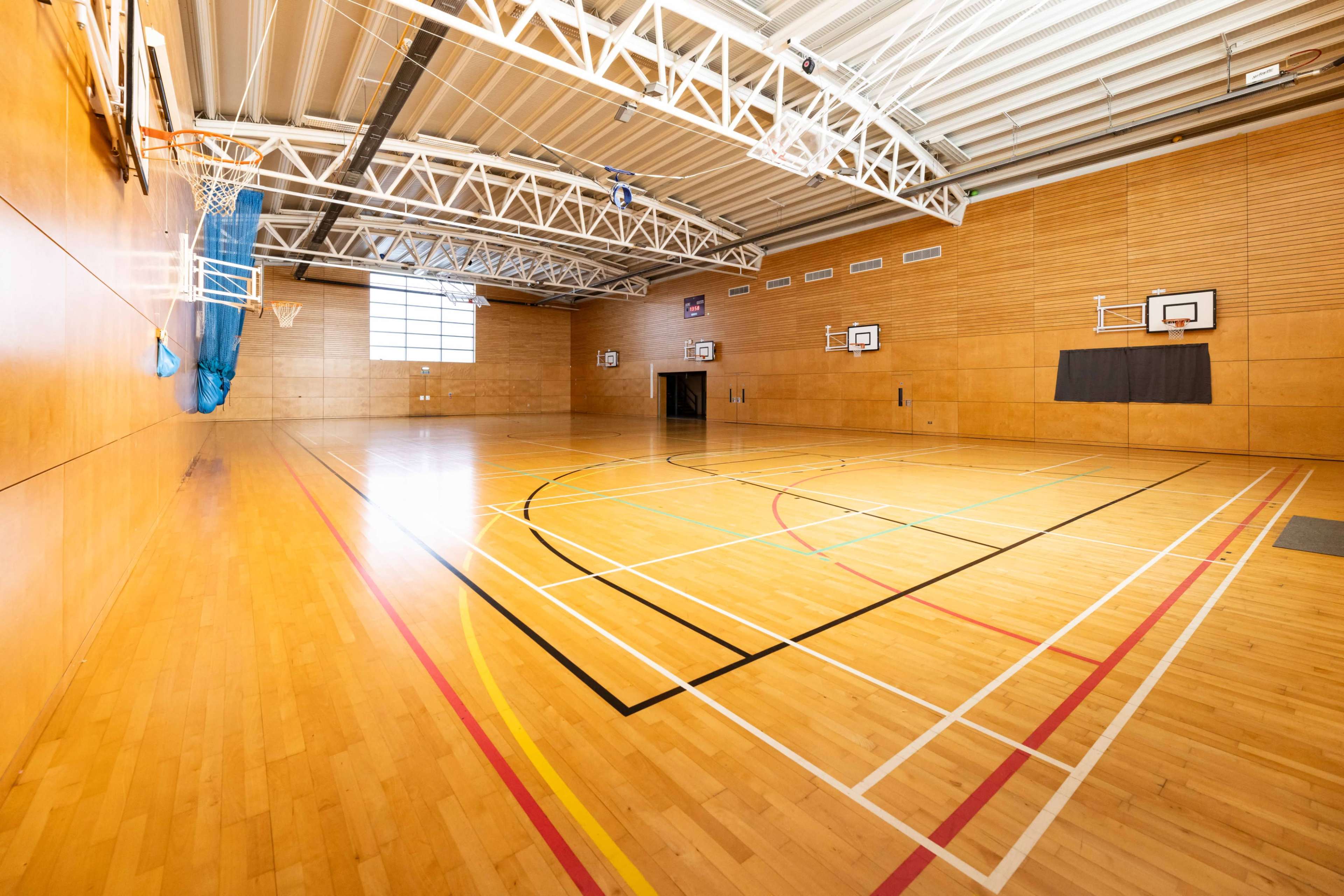 Premium Sports Hall for Hire in Brixton, London | Off-Site | Peerspace